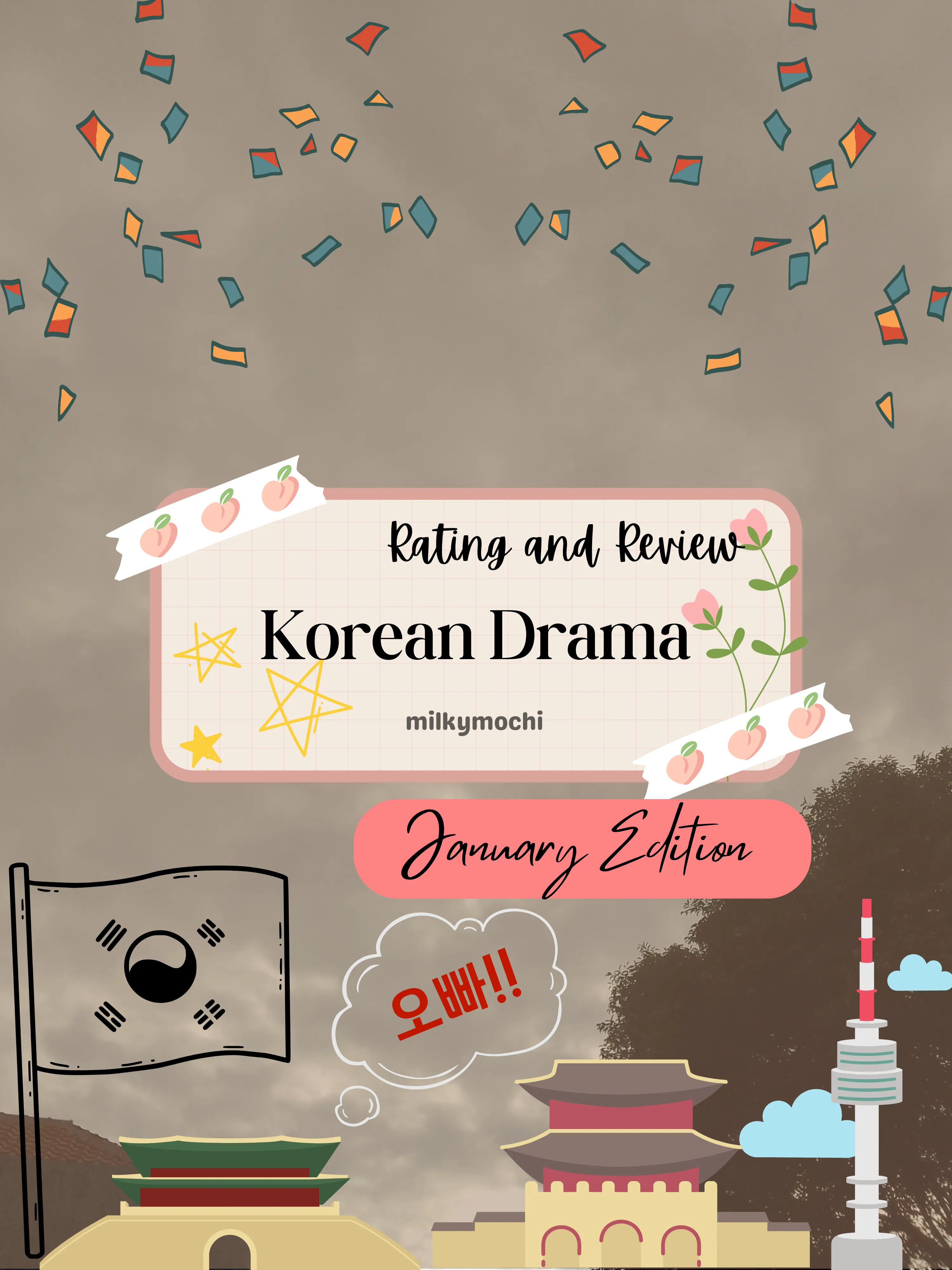 RATING & REVIEW K-DRAMA EDISI JANUARI #2024 🥰 | Galeri diposting oleh milkymochi 🌷 | Lemon8