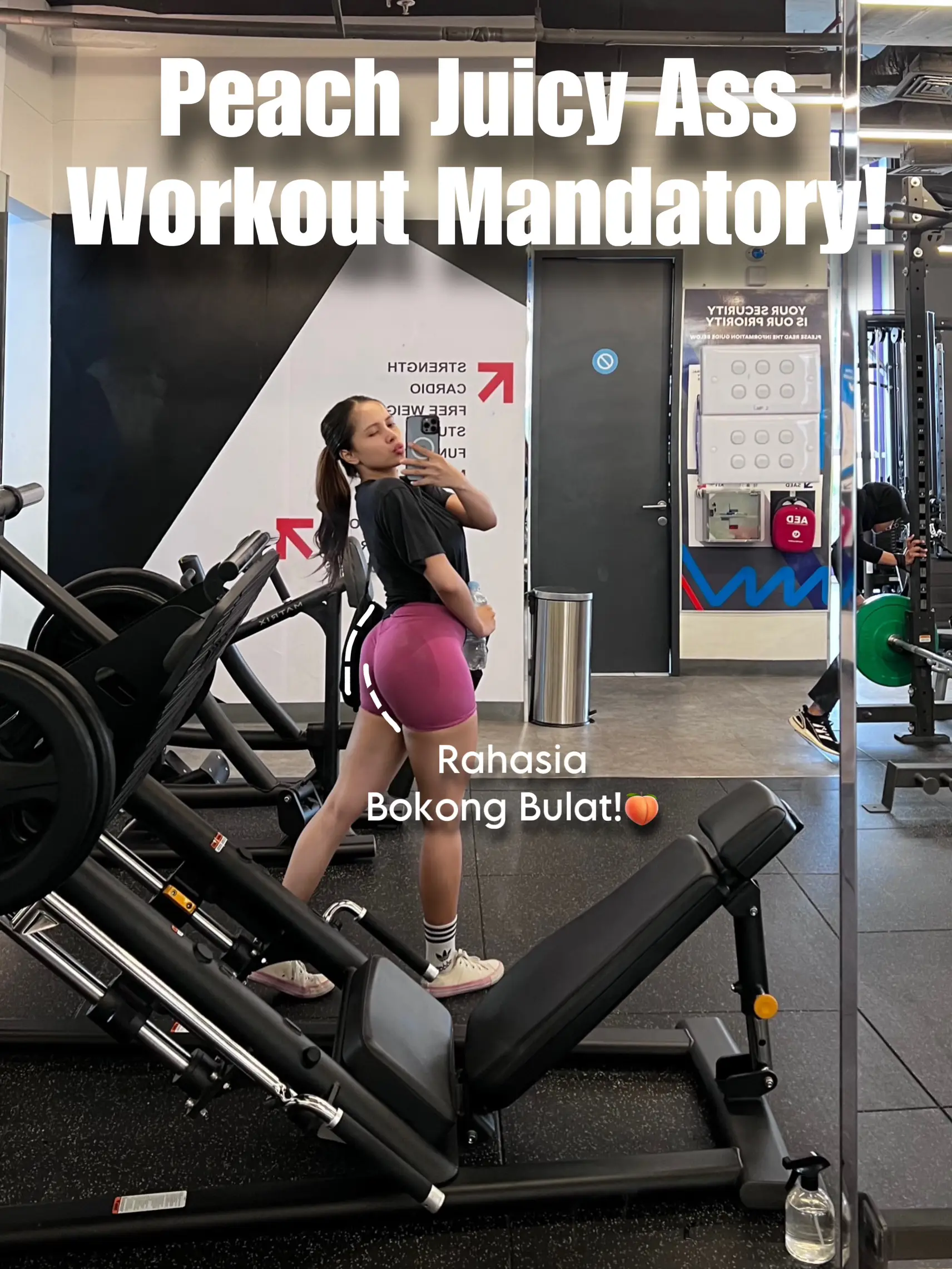 Peach Juicy Ass Mandatory Workout! | Galeri diposting oleh Sinta Untari | Lemon8