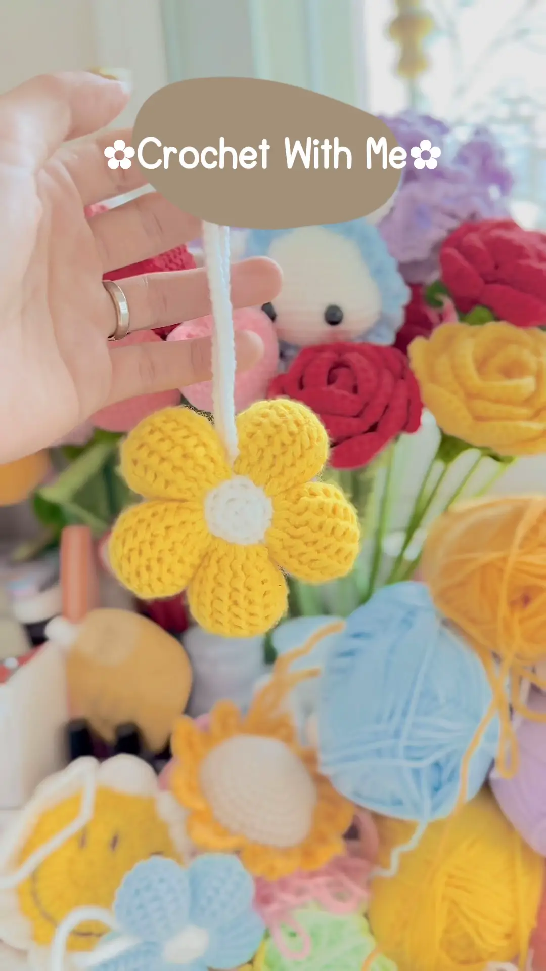 ถักดอกไม้กันค่ะ | วิดีโอที่เผยแพร่โดย THX.Studio | Lemon8