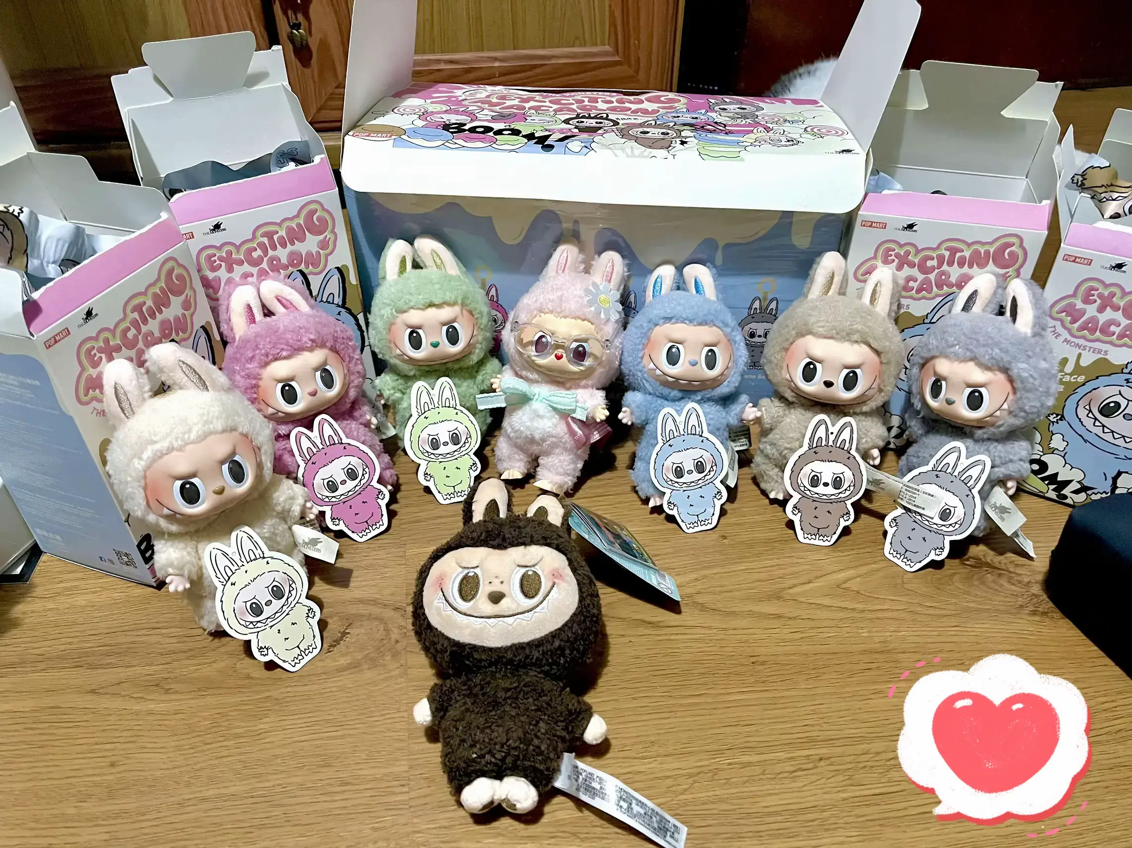 labubu macaron ยก box 💗 | แกลเลอรีที่โพสต์โดย Parn Tatchanon | Lemon8