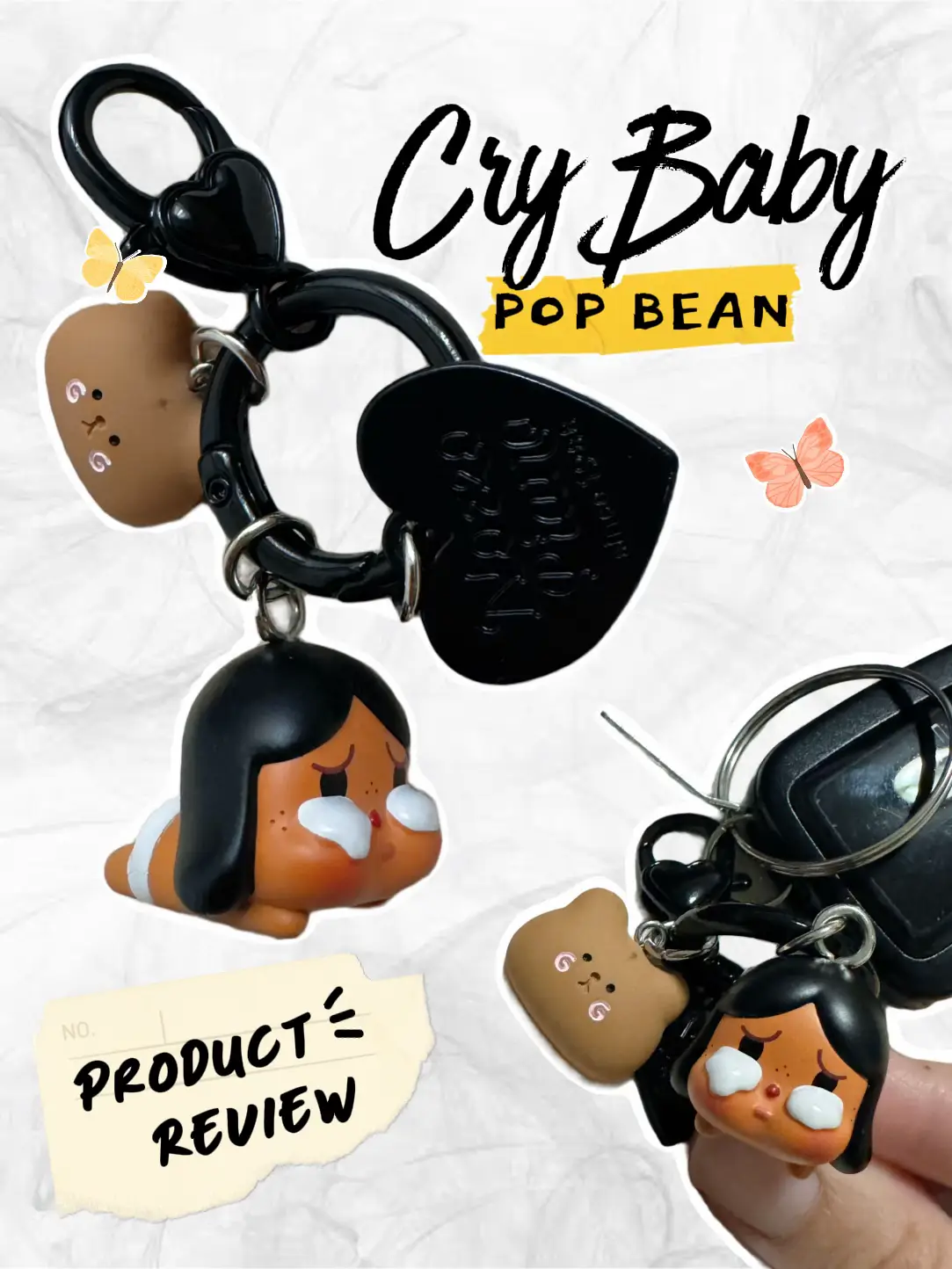 Cry Baby POP BEAN เวอร์ชั่นห้อยกุญแจรถ 🖤 | แกลเลอรีที่โพสต์โดย ARISA N ...