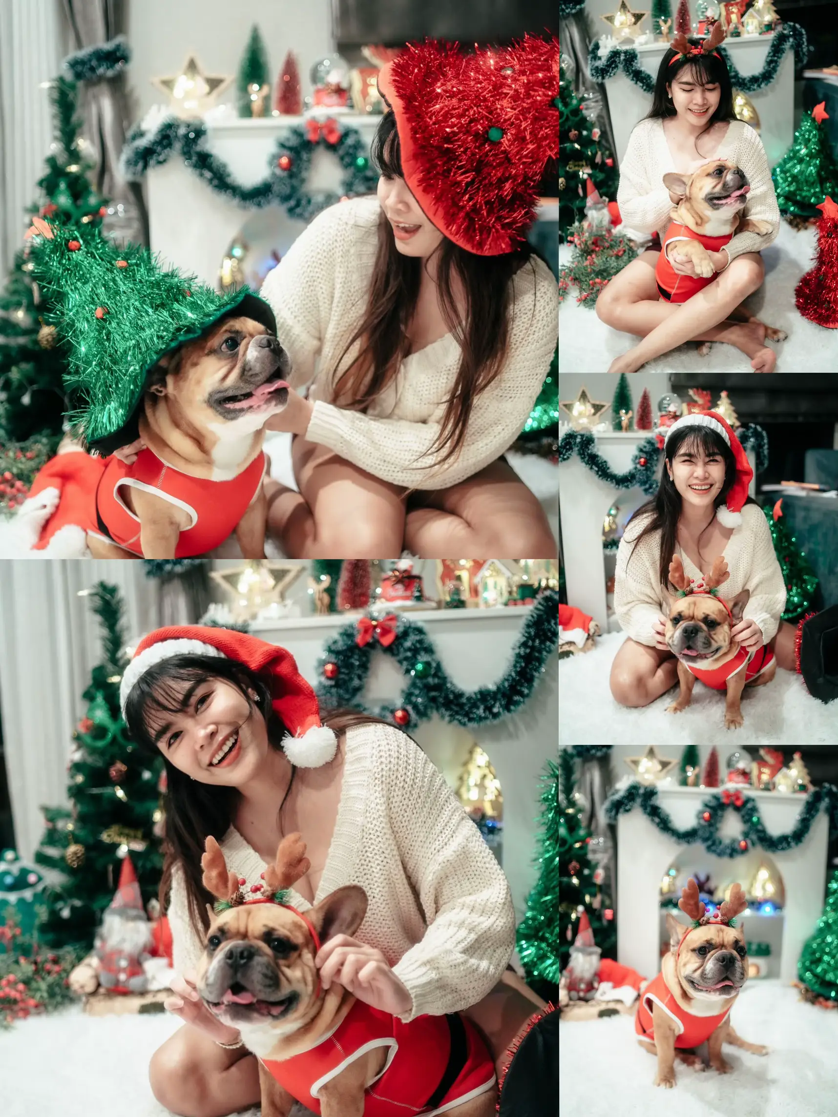 ไอเดียจัดมุมถ่ายรูปในบ้าน {ธีมคริสต์มาส}🎄 | แกลเลอรีที่โพสต์โดย Atreena | Lemon8