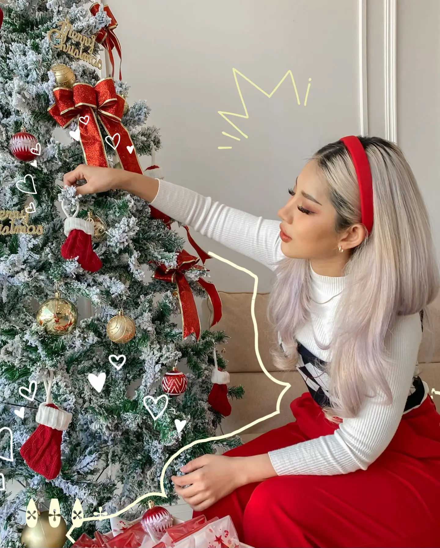 #แต่งตัวคริสมาสต์ #Christmas | แกลเลอรีที่โพสต์โดย Nawa nawa | Lemon8