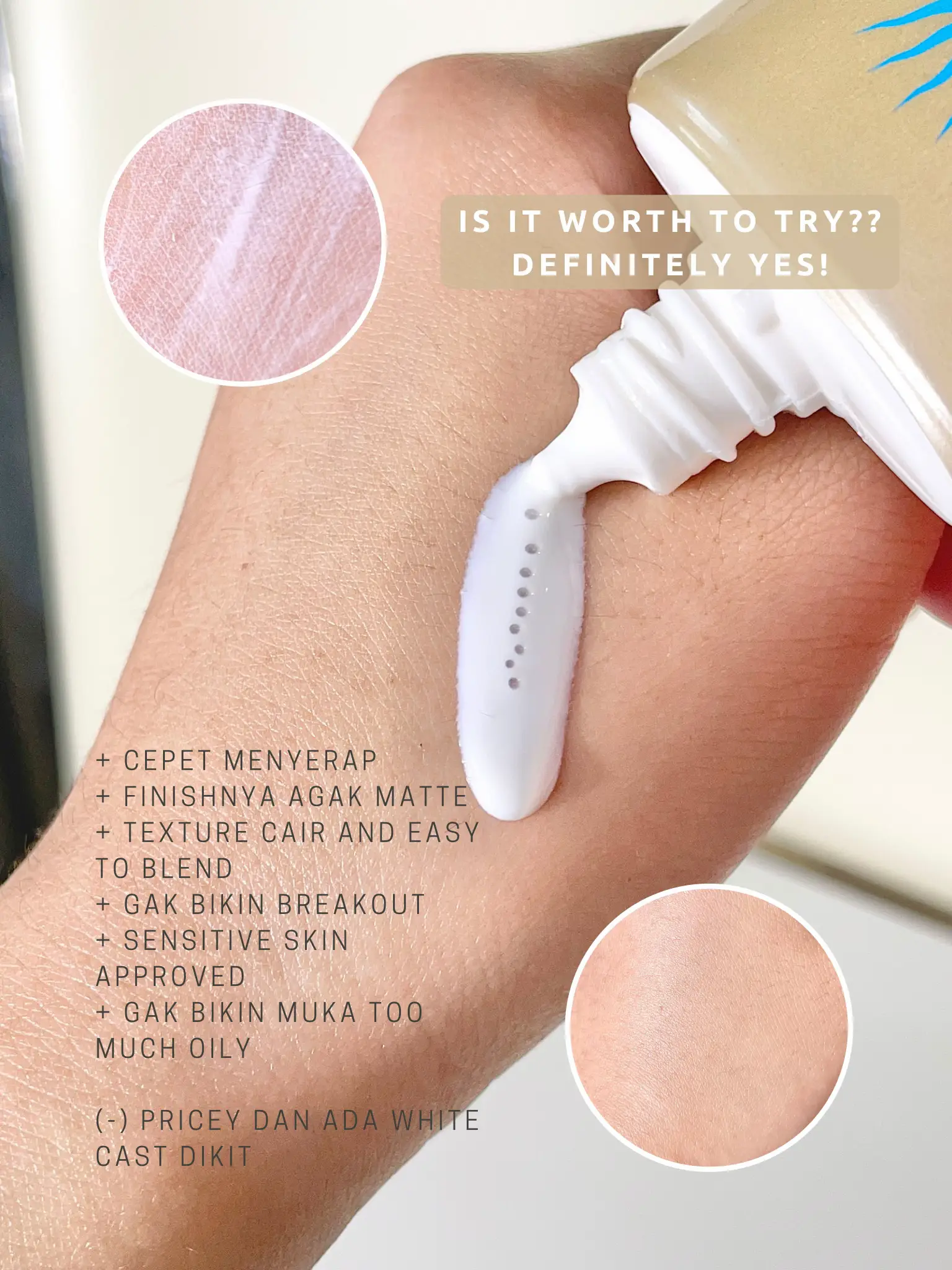 Sunscreen 400k for dry skin, bagus gak ya?? 👀 | แกลเลอรีที่โพสต์โดย ...