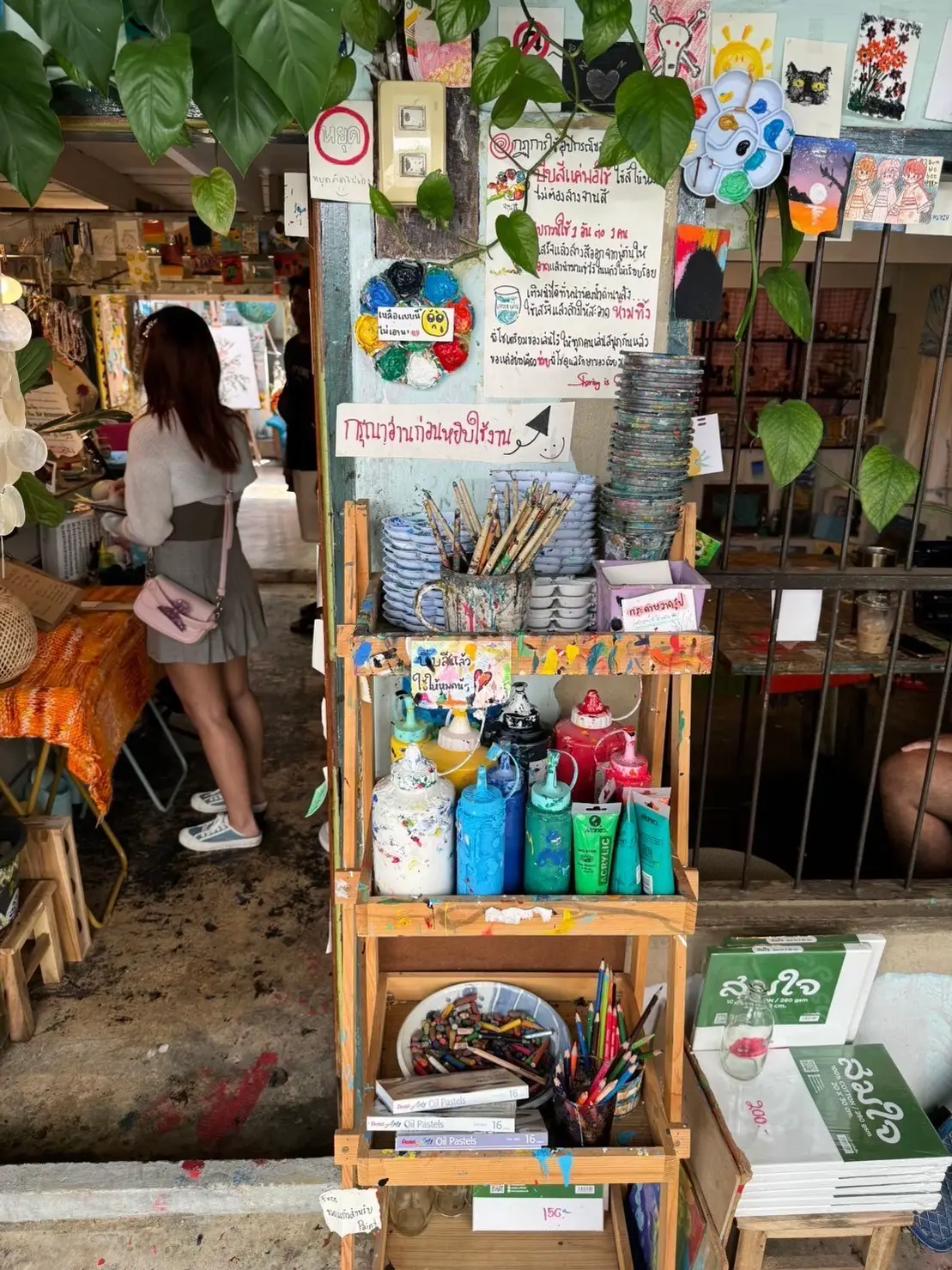 คาเฟ่(ไม่)ลับแนว Aesthetic ที่ The Green Craft House🍃 | แกลเลอรีที่ ...