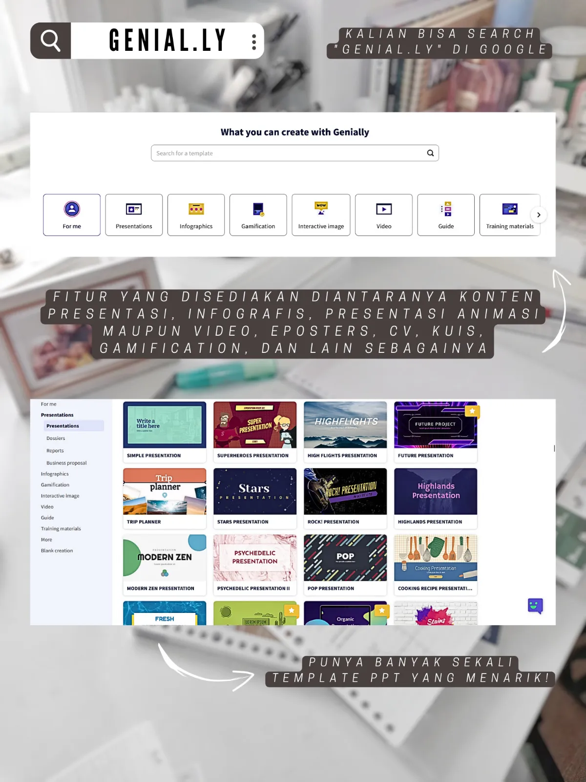 Rekomendasi Template Ppt Gerak - Pencarian Lemon8