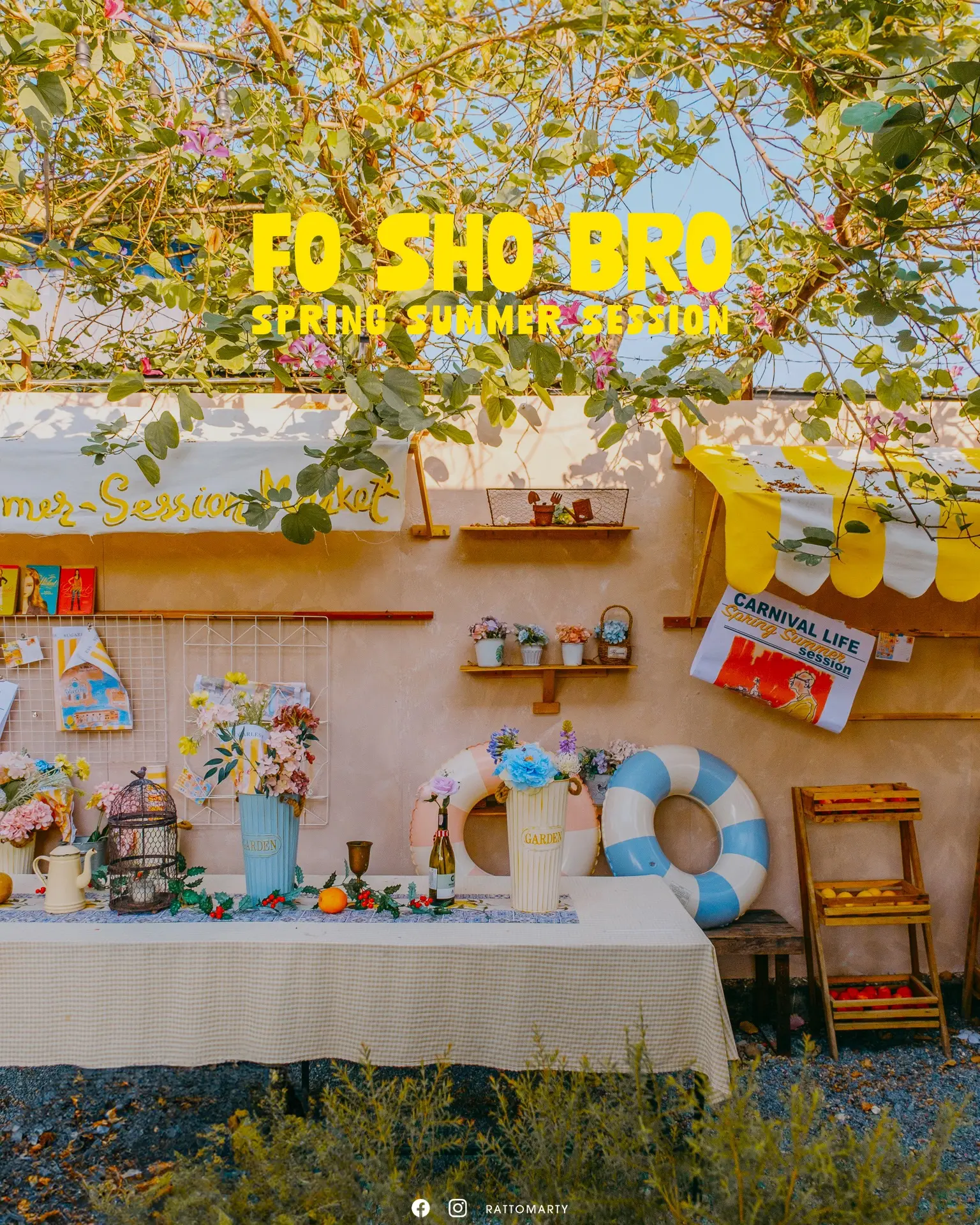 Spring Summer Session มุมถ่ายรูปใหม่ของ Fo Sho Bro🏝⛱️👙🍉 | แกลเลอรีที่ ...