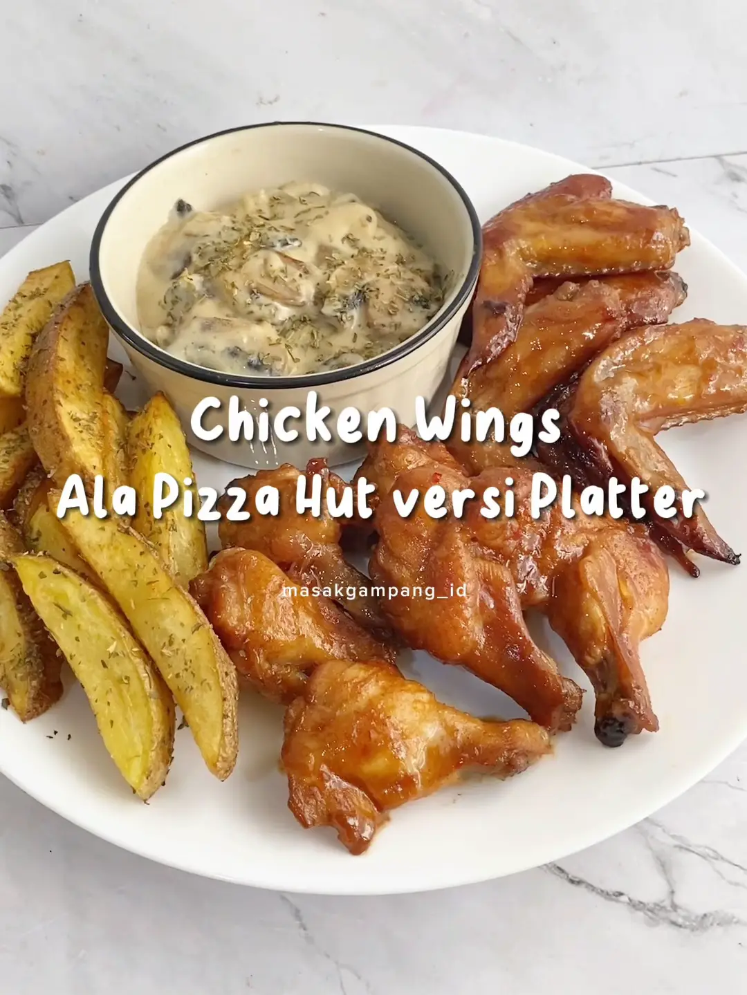 Chicken Wings ala Pizza Hut 🥹🫶🏻🥰 | วิดีโอที่เผยแพร่โดย Ide Resep Mudah ...
