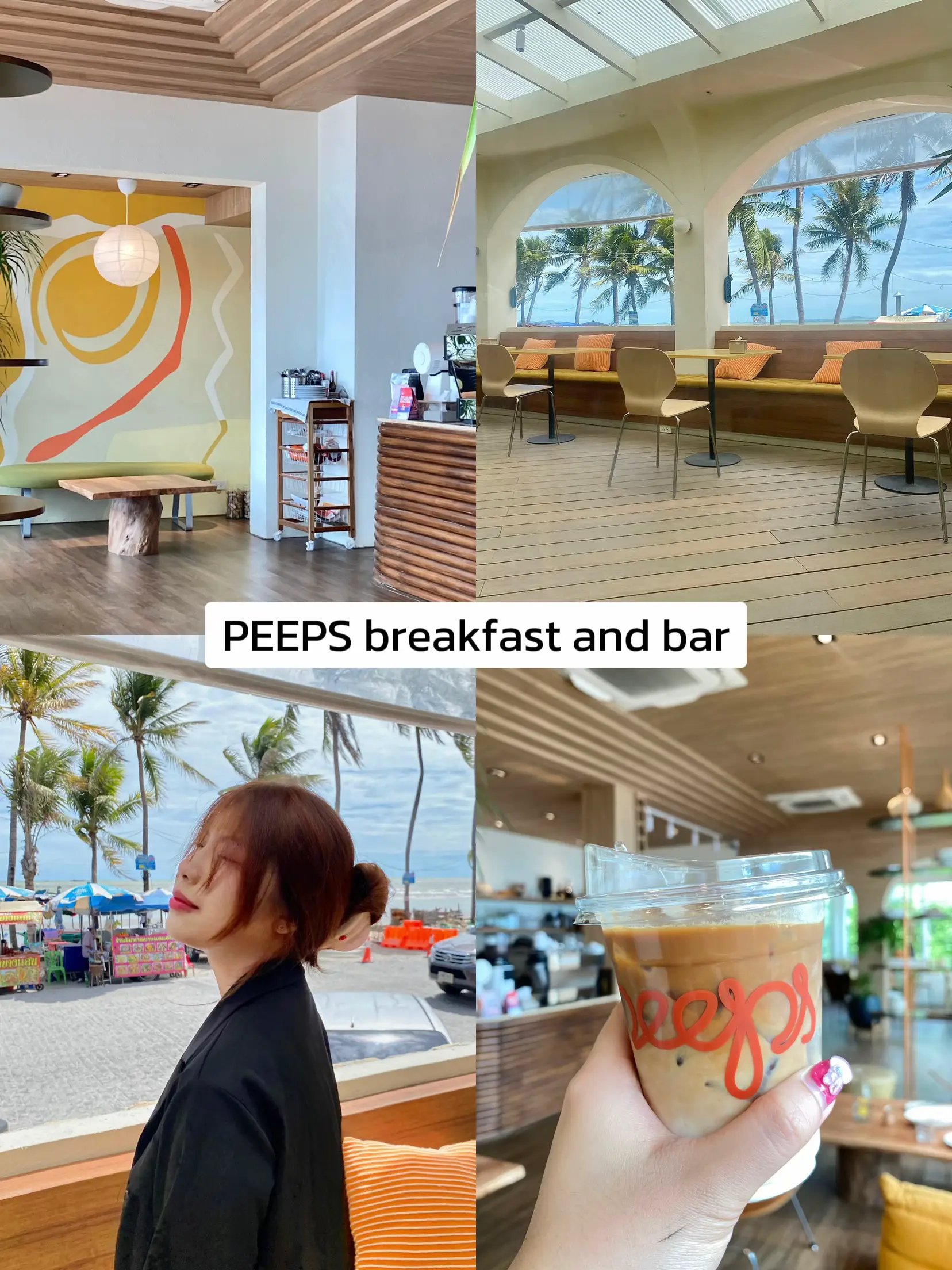 cafe bangsaen😍 | แกลเลอรีที่โพสต์โดย pluemprcy | Lemon8