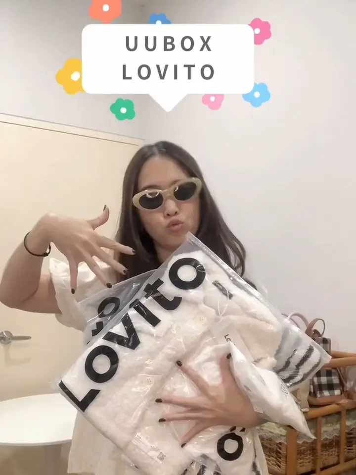 UNBOX แบรนด์LOVITO ราคาหลักร้อย | วิดีโอที่เผยแพร่โดย Wanii | Lemon8