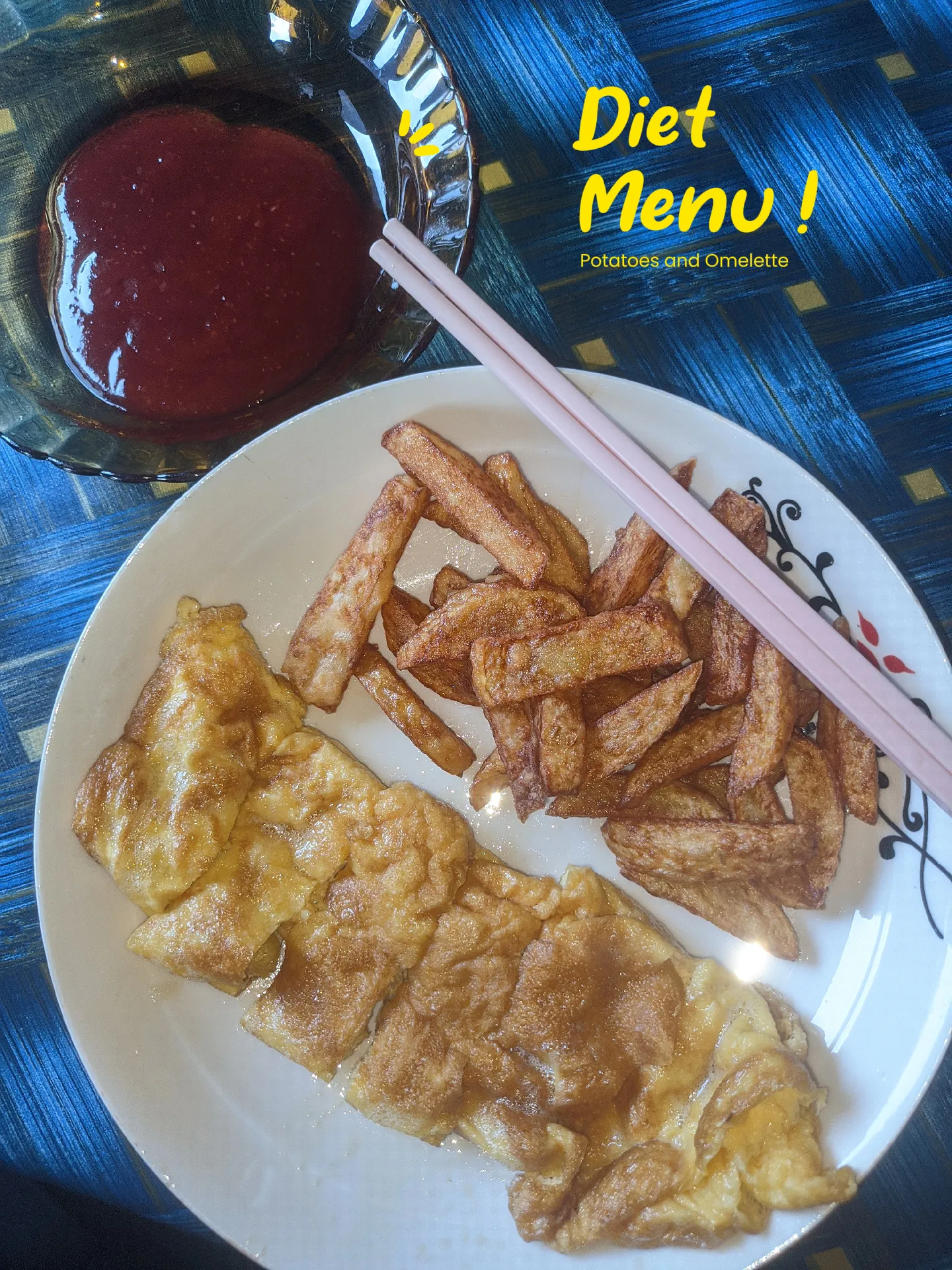 My Diet Menu ! Potatoes and Omelette ! 🍟🫔 | Galeri disiarkan oleh ...