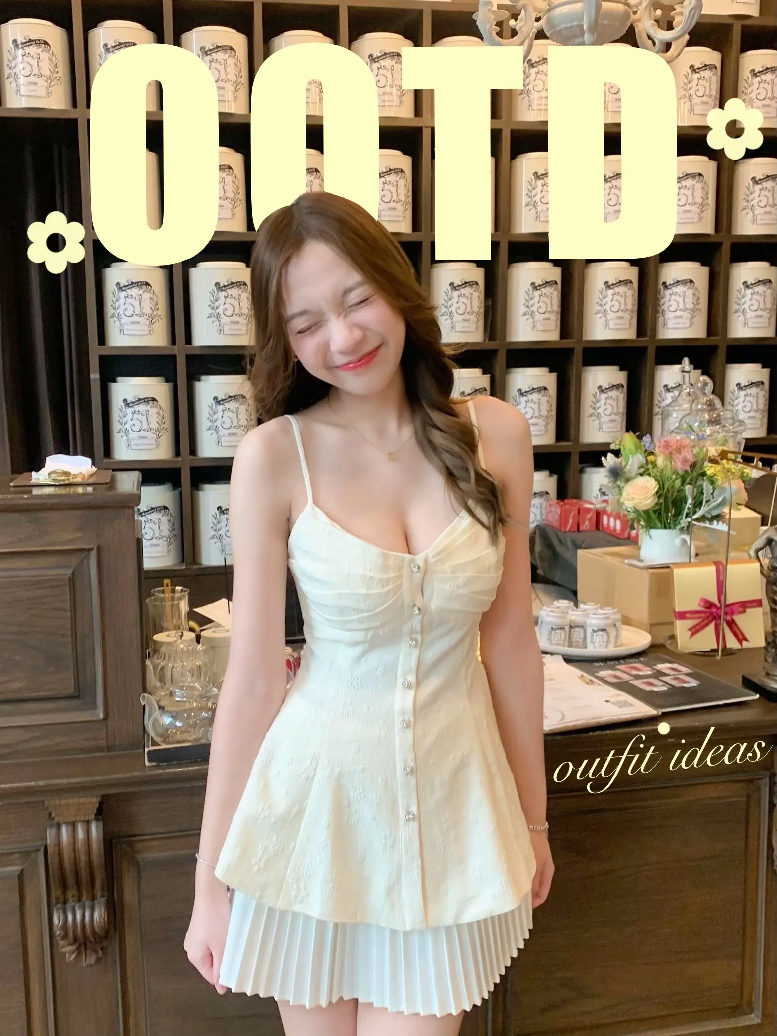 OOTD ⭐️🎀 ชุดดเวียดนามมม | แกลเลอรีที่โพสต์โดย sun | Lemon8