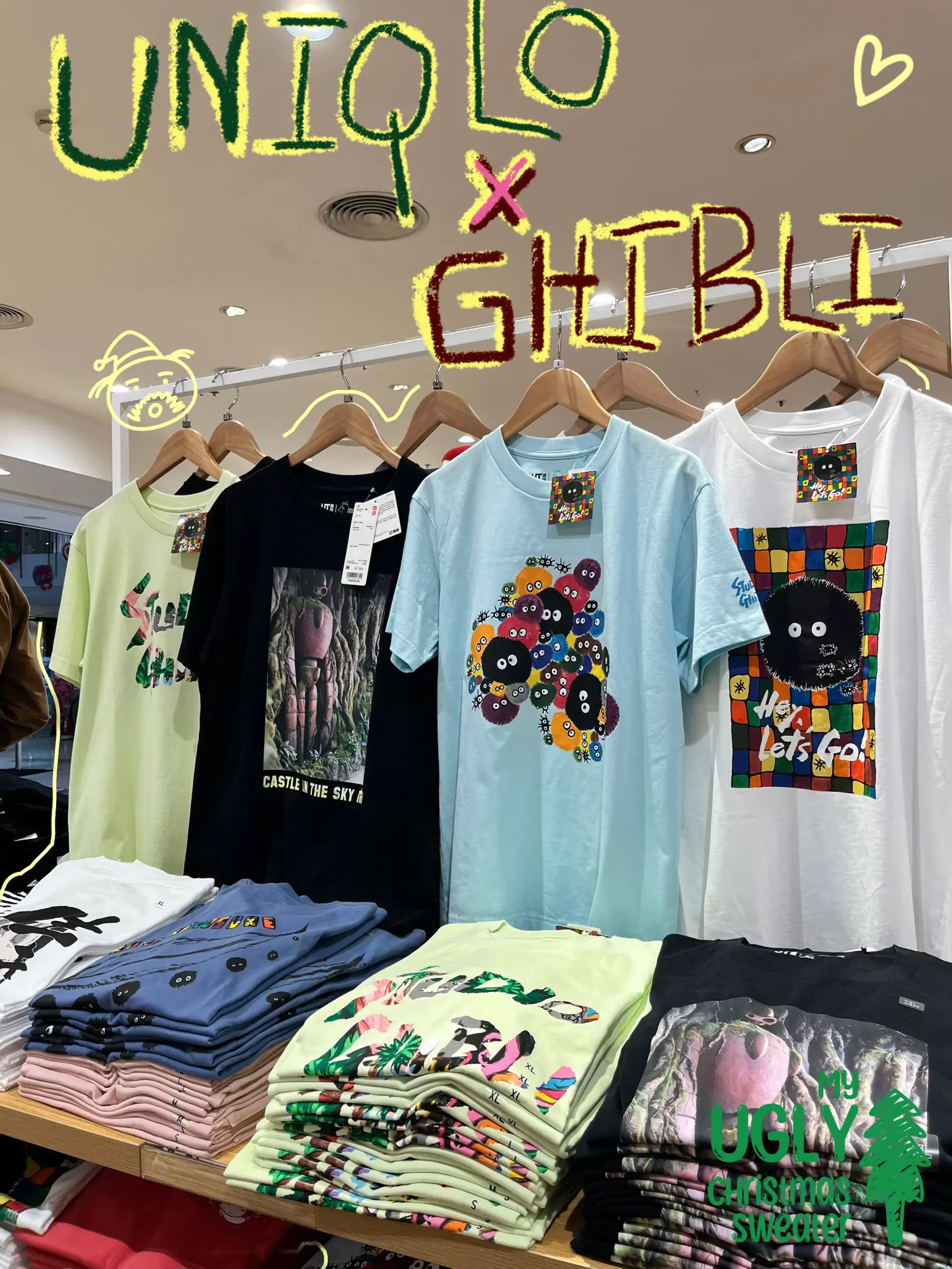 Uniqlo x Ghibli คอลใหม่ ซื้อ2ตัว แถมโปสเตอร์🥺 ️ | แกลเลอรีที่โพสต์โดย ...