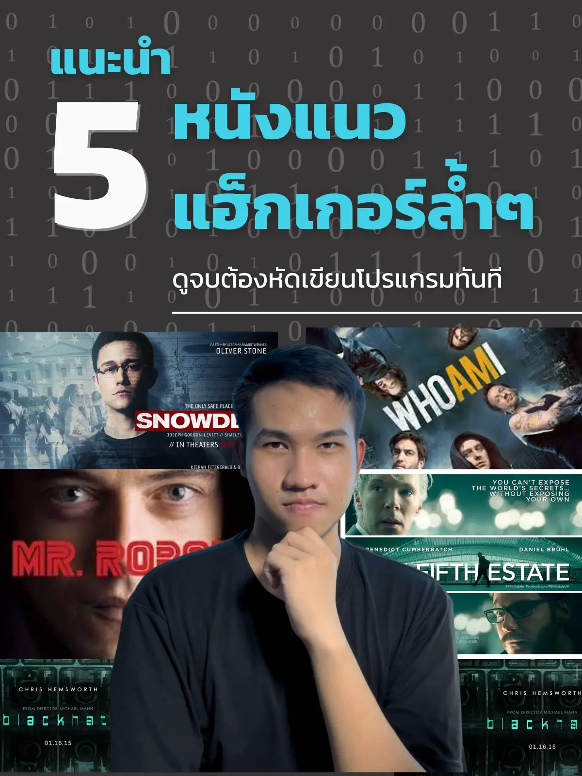 💻แนะนำ หนังแนวแฮ็กเกอร์ล้ำๆ | Gallery posted by นักเดฟ - NakDev | Lemon8
