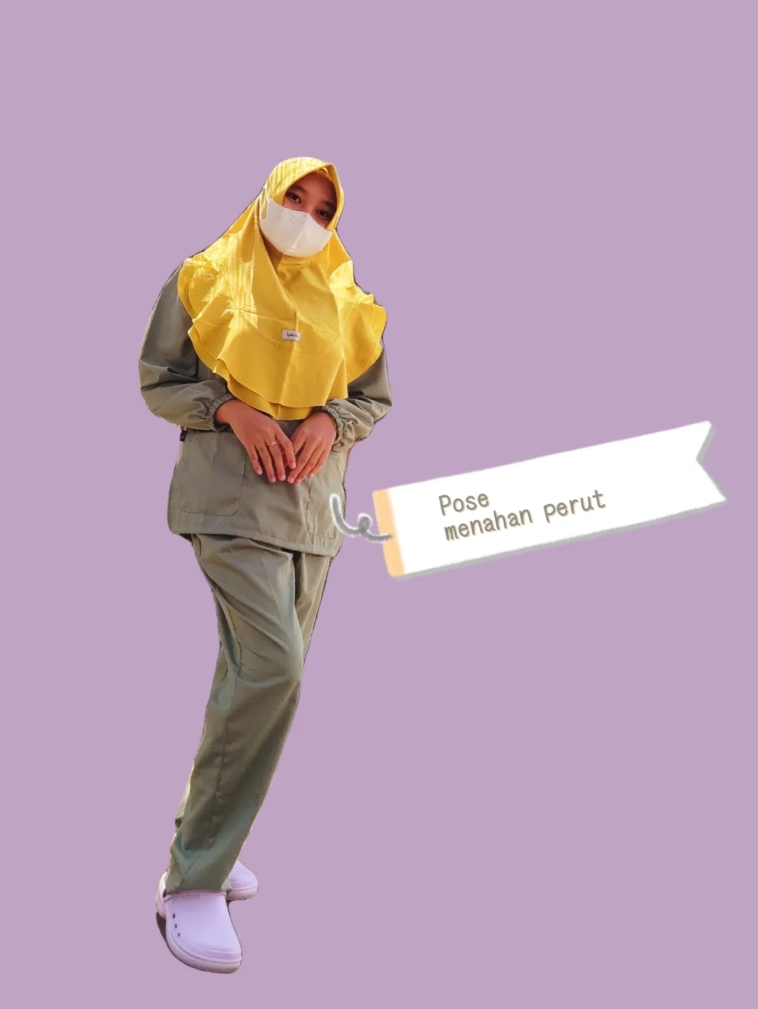 Ide Pose pakai scrub | Galeri diposting oleh Mika Utami | Lemon8