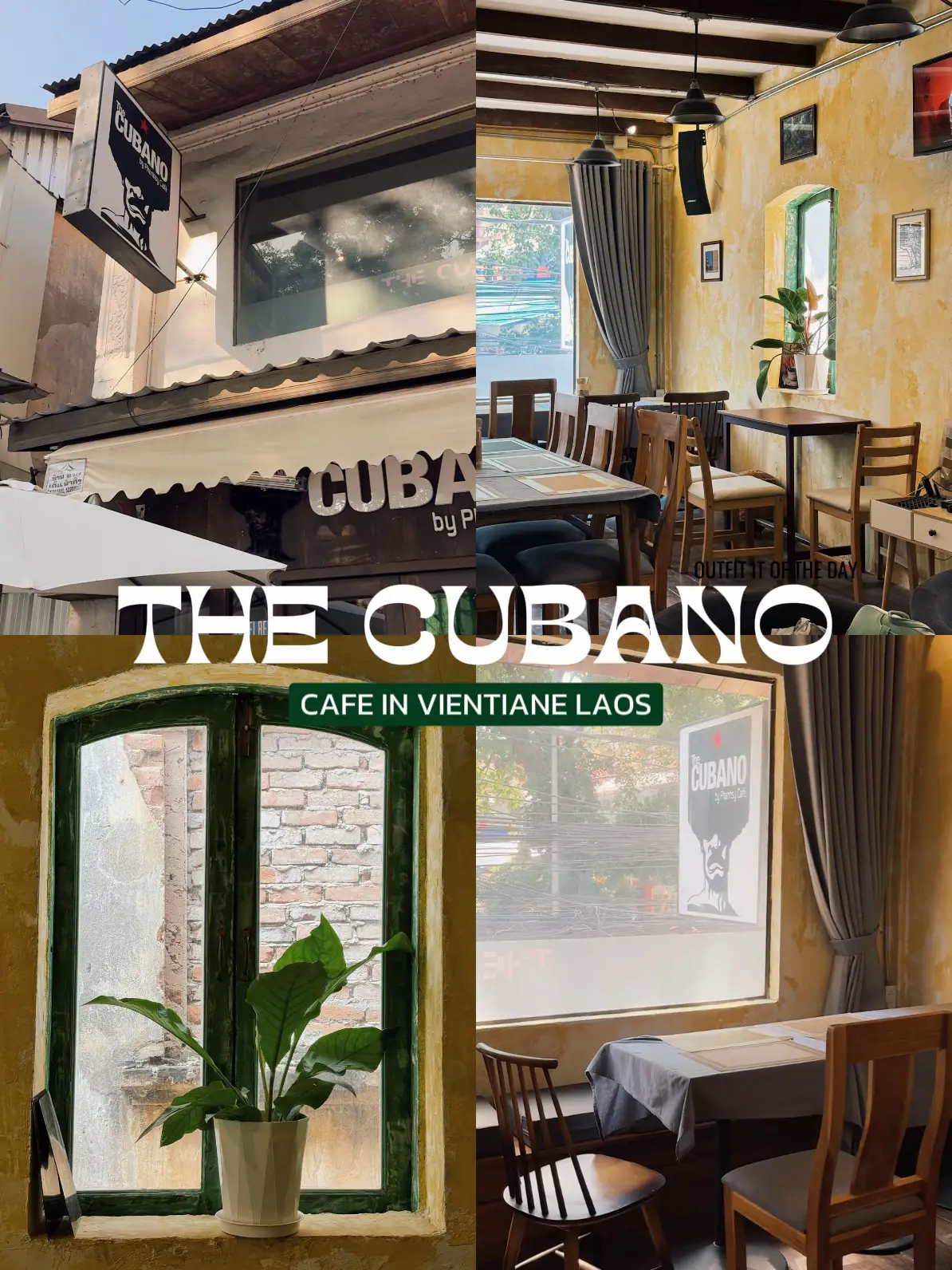 THE CUBANO ร้านคาเฟ่วินเทจในเวียงจันทน์ 📸 | แกลเลอรีที่โพสต์โดย ...