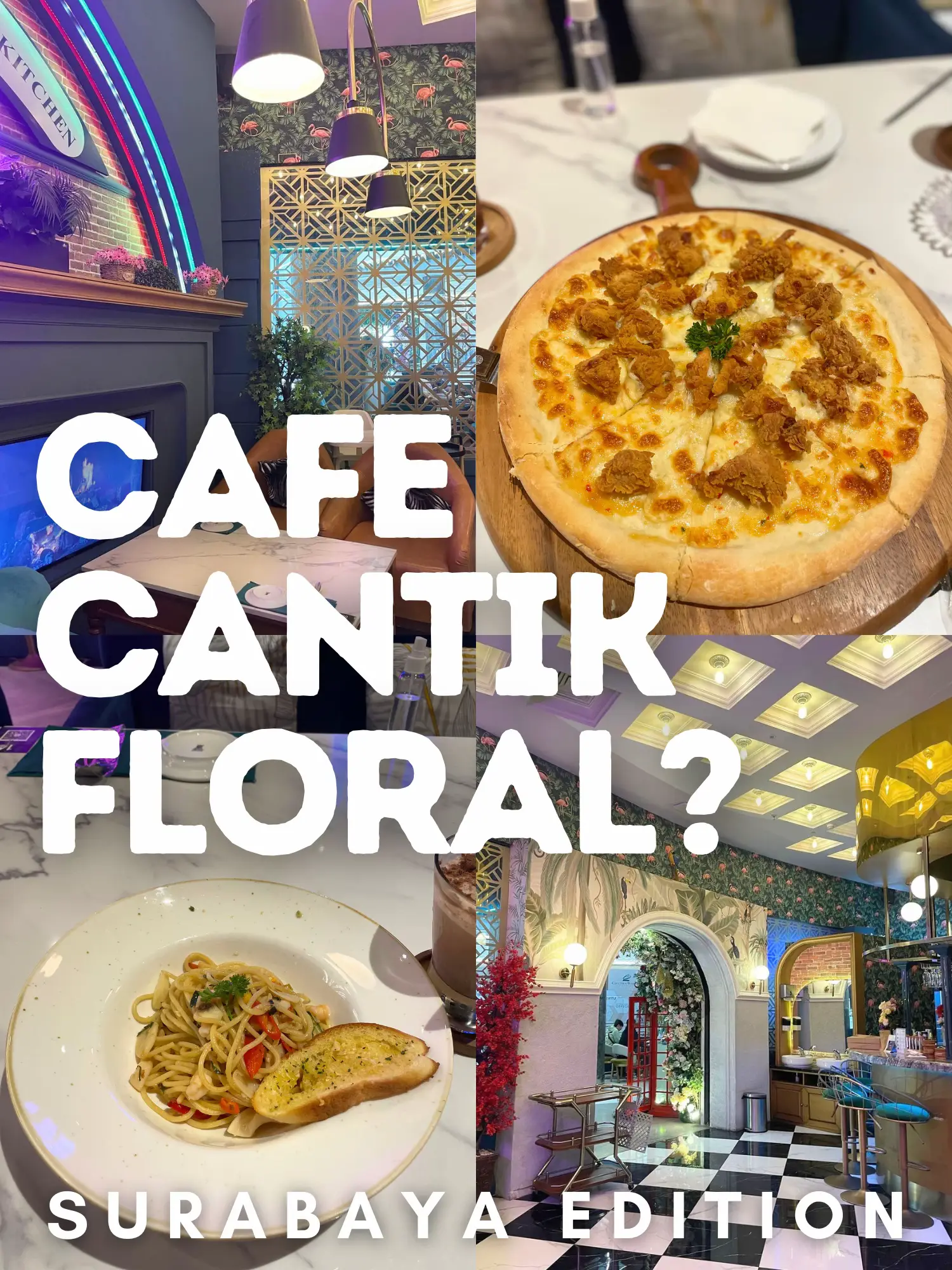 CAFE CANTIK FLORAL?🌼🌸😍 | Galeri diposting oleh . | Lemon8