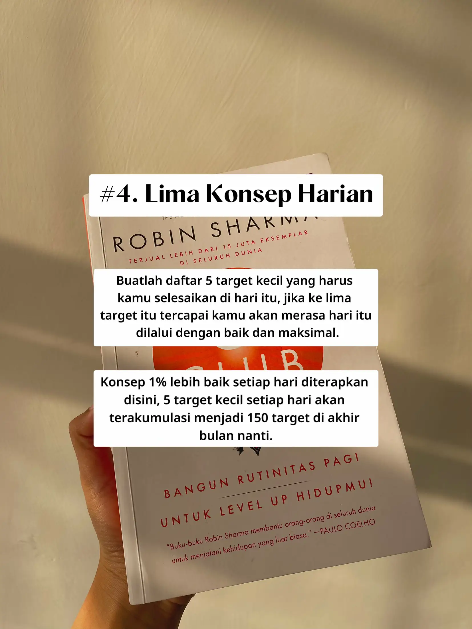 The 5AM Club Book Review | Galeri diposting oleh Icha Agustya | Lemon8