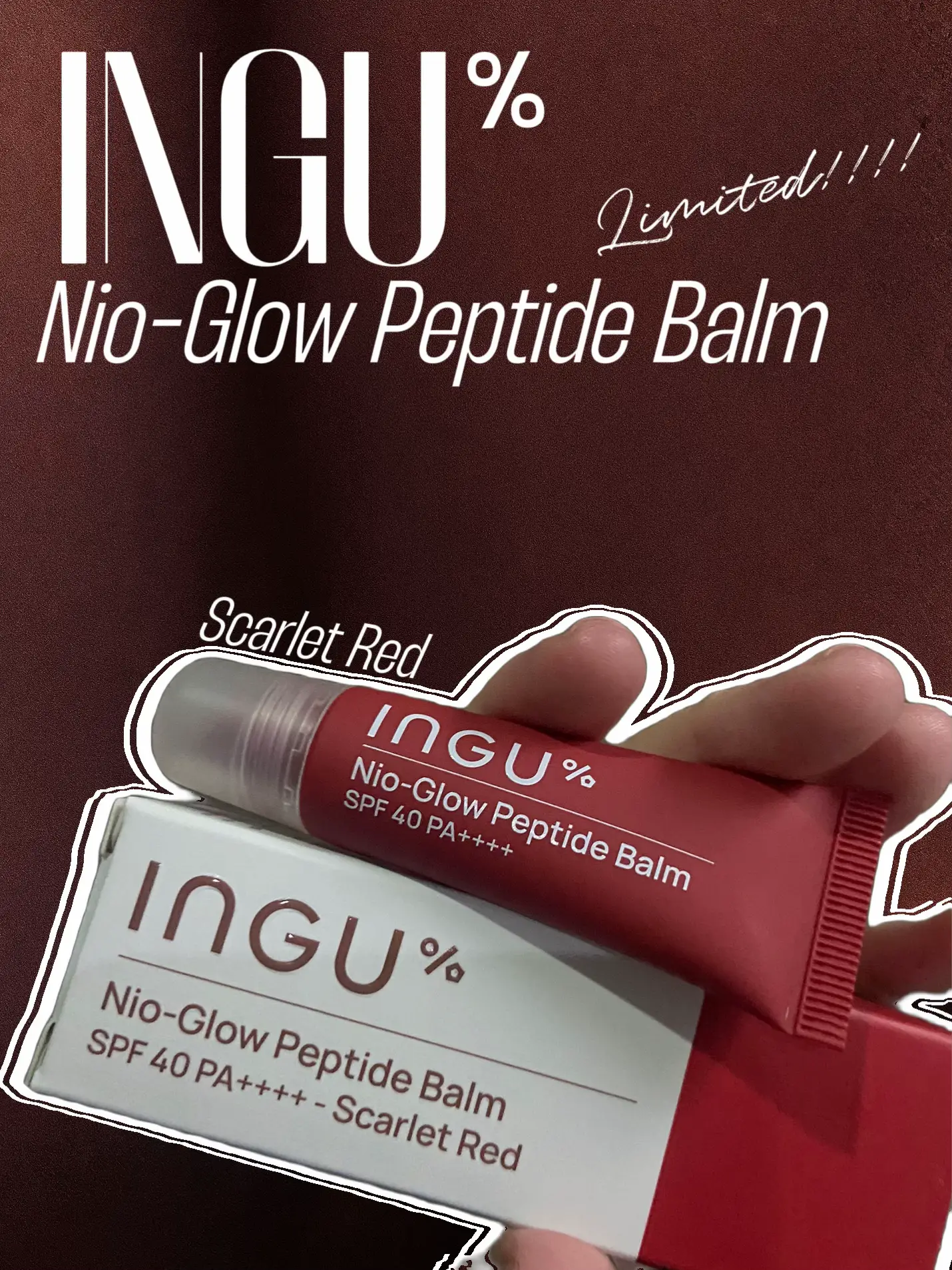 INGU | บาล์มสีใหม่ Limited!! ️ | แกลเลอรีที่โพสต์โดย #CH | Lemon8