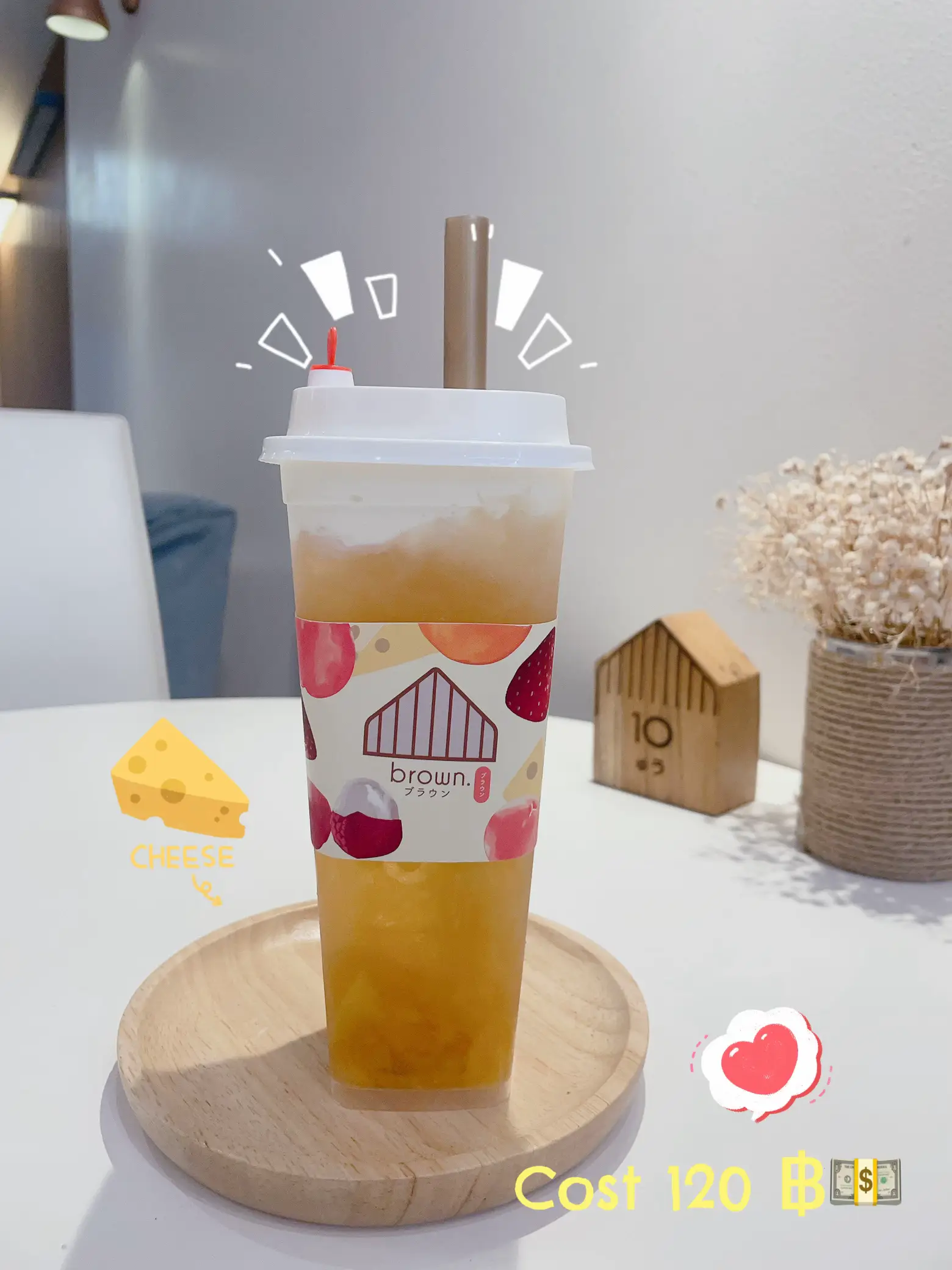 Peach 🍑 tea Happy weekly | แกลเลอรีที่โพสต์โดย PumPui 🐶🐻 | Lemon8