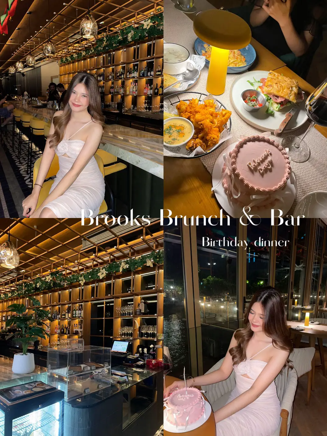 Brooks Brunch&Bar🍷 | Brithday Dinner | แกลเลอรีที่โพสต์โดย 𝒑𝒂𝒌𝒘𝒂𝒏 | Lemon8