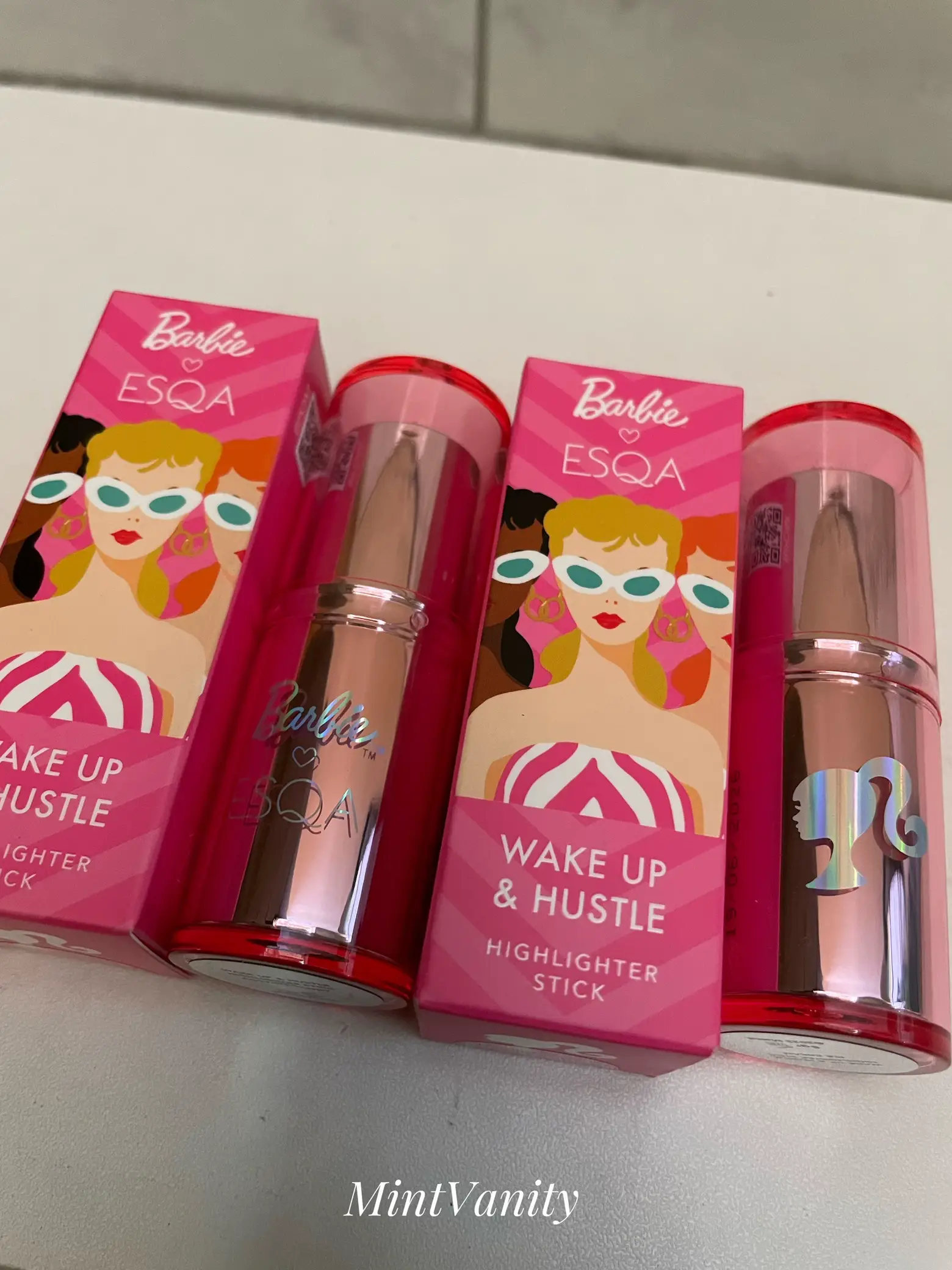 Esqa x Barbie Wakeup and Hustle highlighter stick | Gallery posted by ...