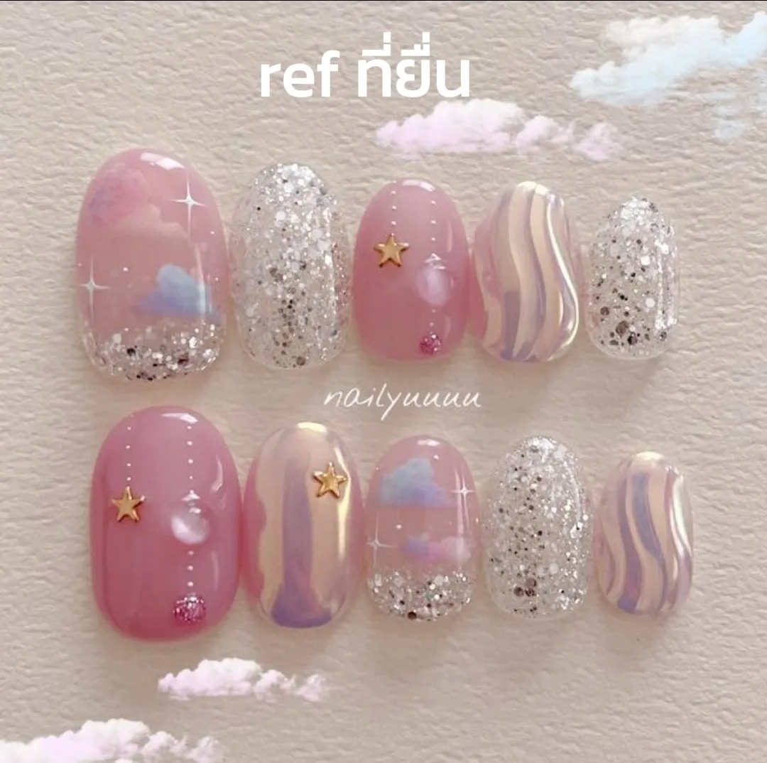 Nail Idea : ref ที่ยื่น vs สิ่งที่ได้ | แกลเลอรีที่โพสต์โดย วอมอ ขอแชร์ ...