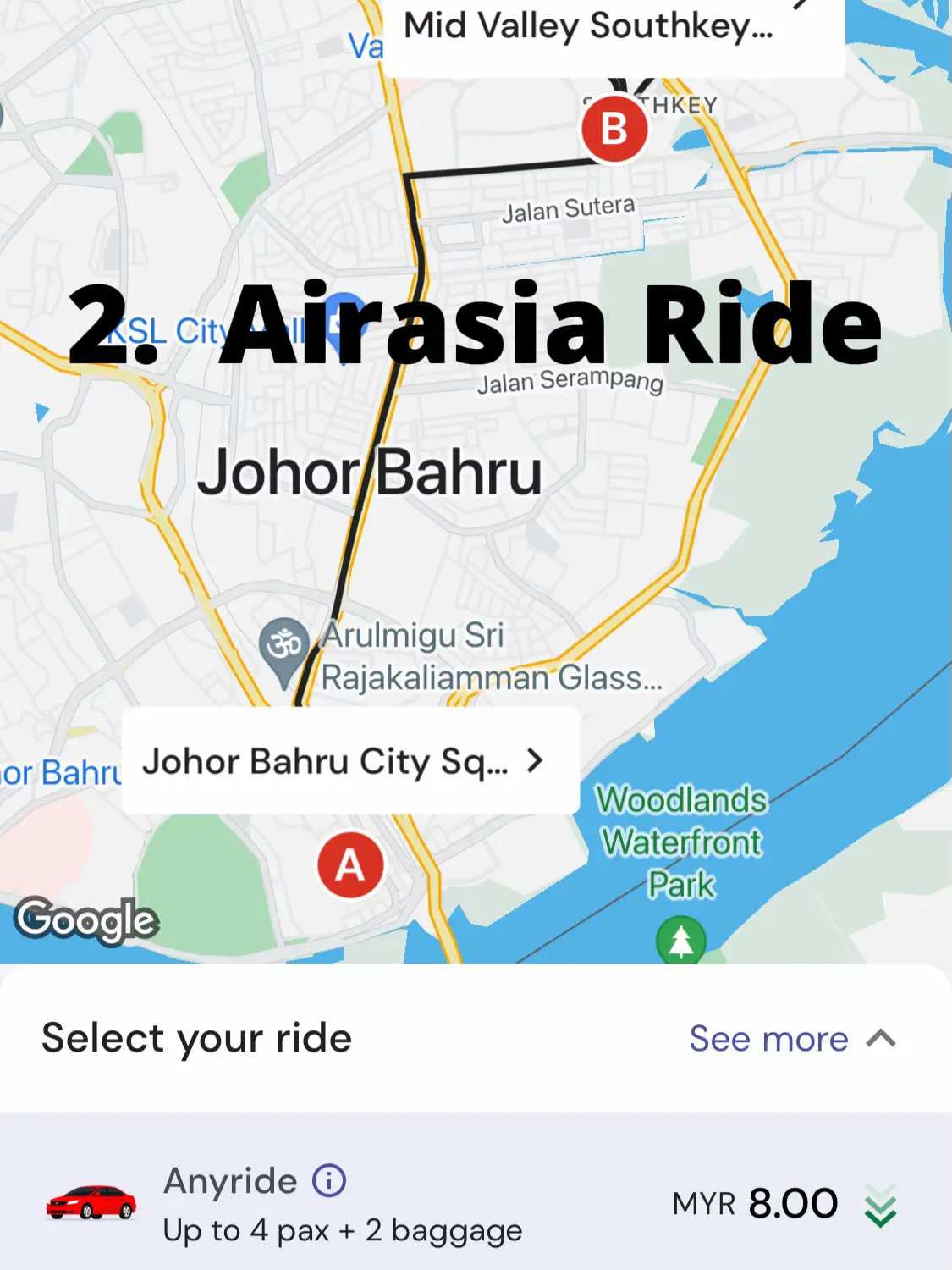 Ride-booking apps in JB without M'sian number! | Gallery posted by b.s ...