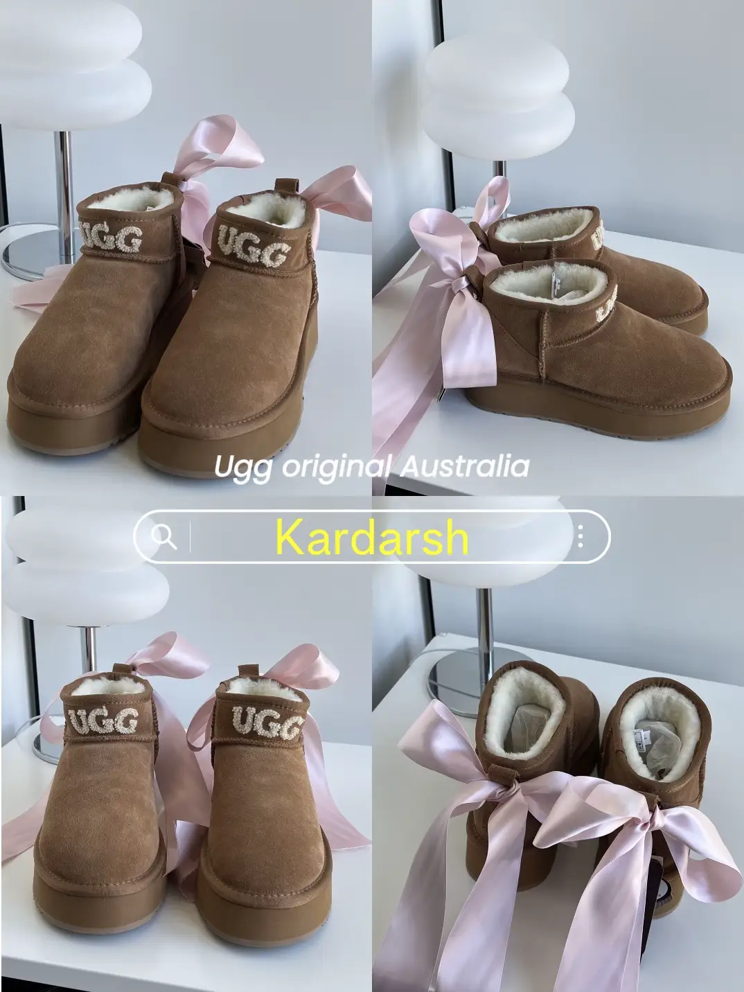 มาแต่งรองเท้า Ugg คู่ใหม่กัน🎀 | แกลเลอรีที่โพสต์โดย Ibb.bright | Lemon8