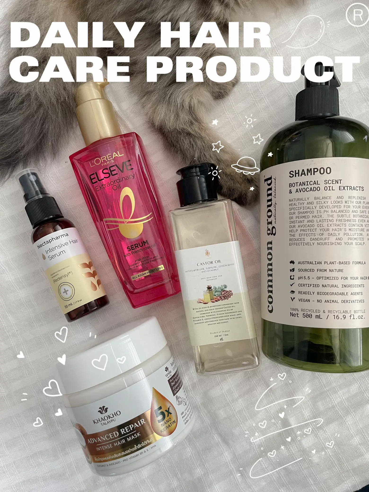 DAILY HAIR CARE 🧖🏼‍♀️🫧🛁 | แกลเลอรีที่โพสต์โดย 𝗶𝗰𝗲𝗶𝗶𝗺🧸˚ ༘ 𝟲𝟱🌻 | Lemon8