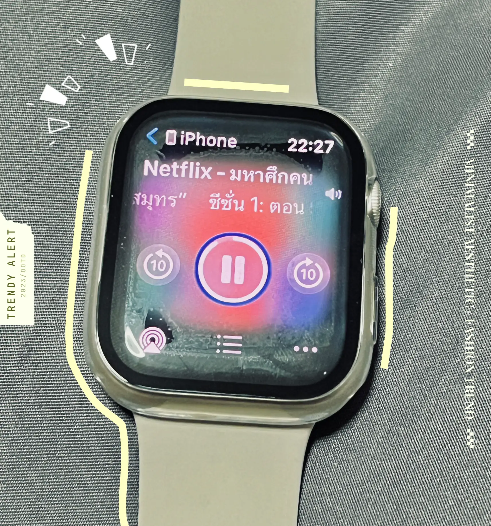 Review Apple Watch Series 8 ⌚️ มาพร้อมกับฟีเจอร์สุขภาพ ! | แกลเลอรีที่โพสต์โดย บี๋เบิ้บบู💛 | Lemon8