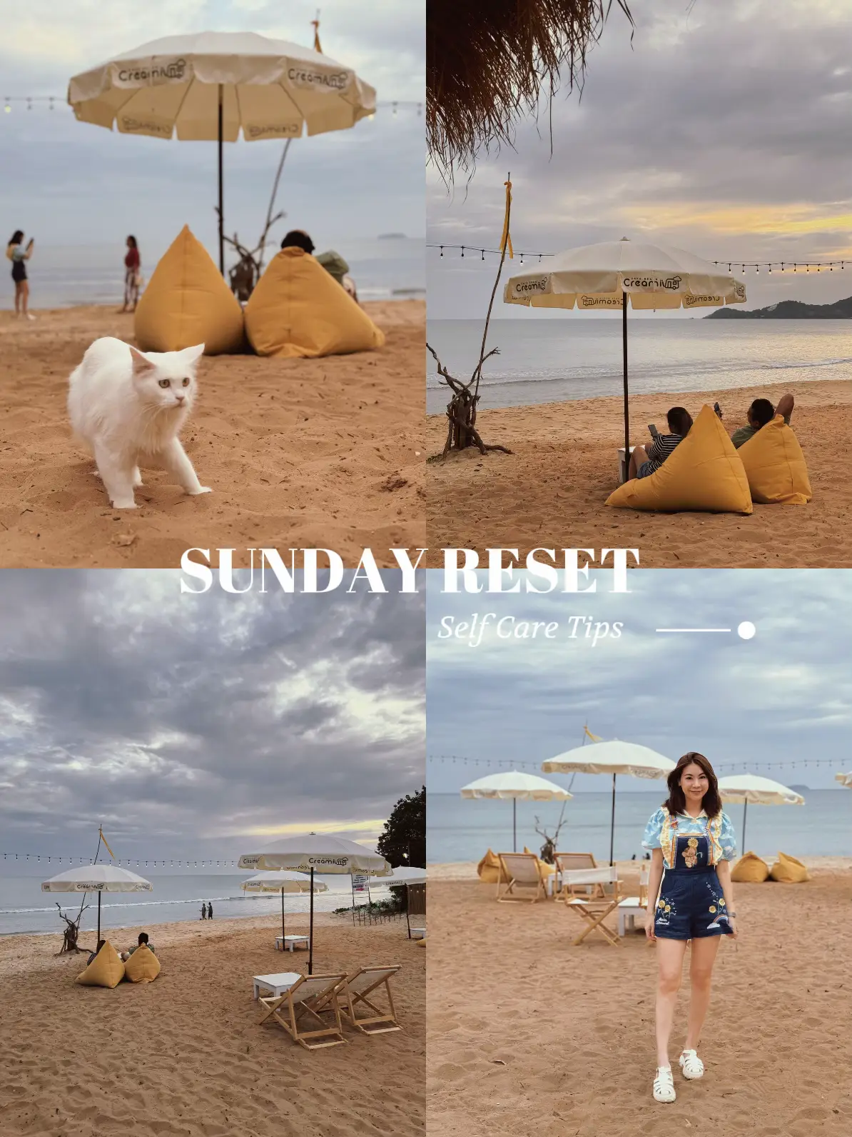 Creamii Cafe Beach Rayong | แกลเลอรีที่โพสต์โดย Bokie Bin | Lemon8