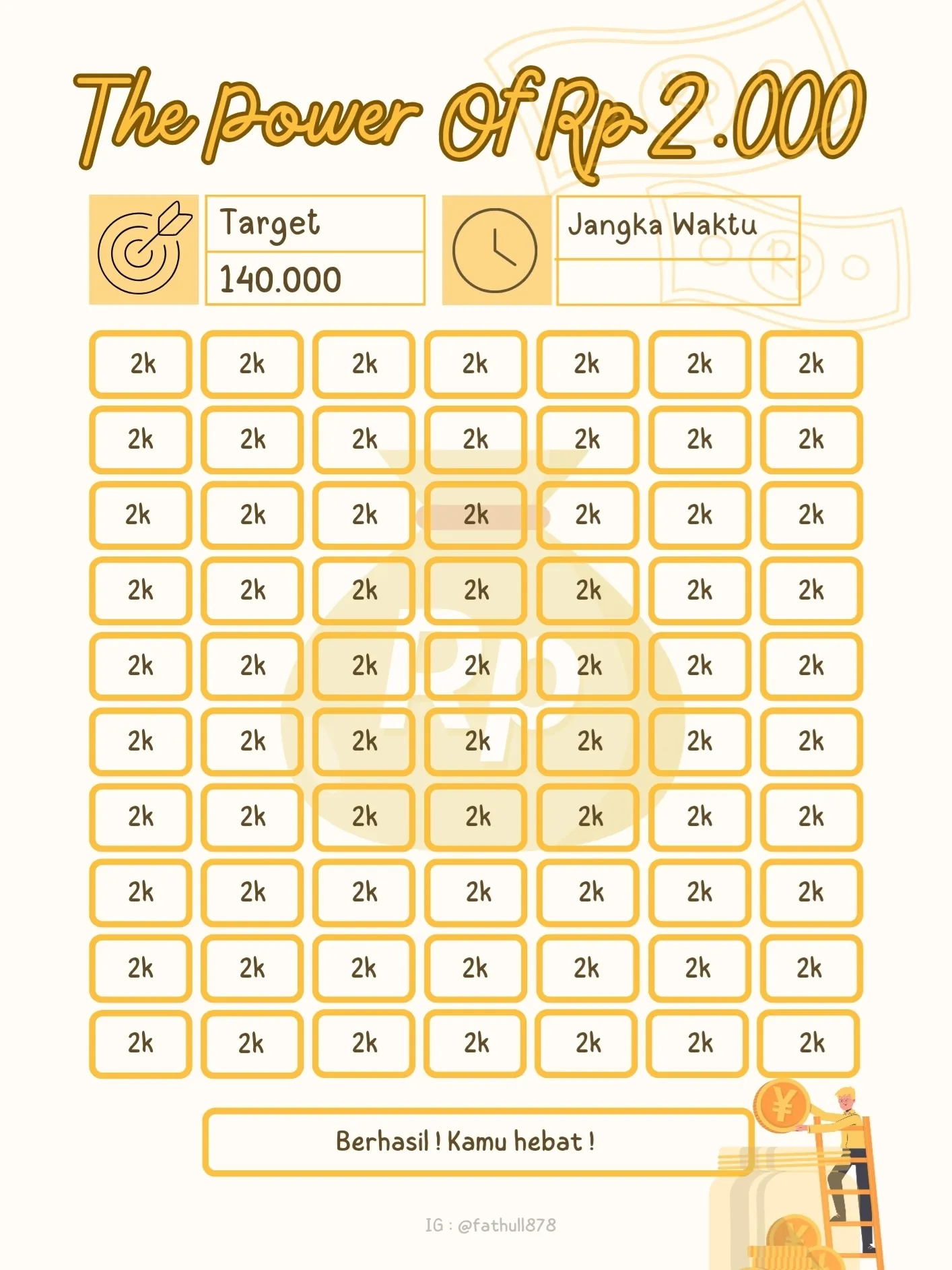 Challenge Nabung 2.000 jadi ratusan ribu ! | Galeri diposting oleh ...