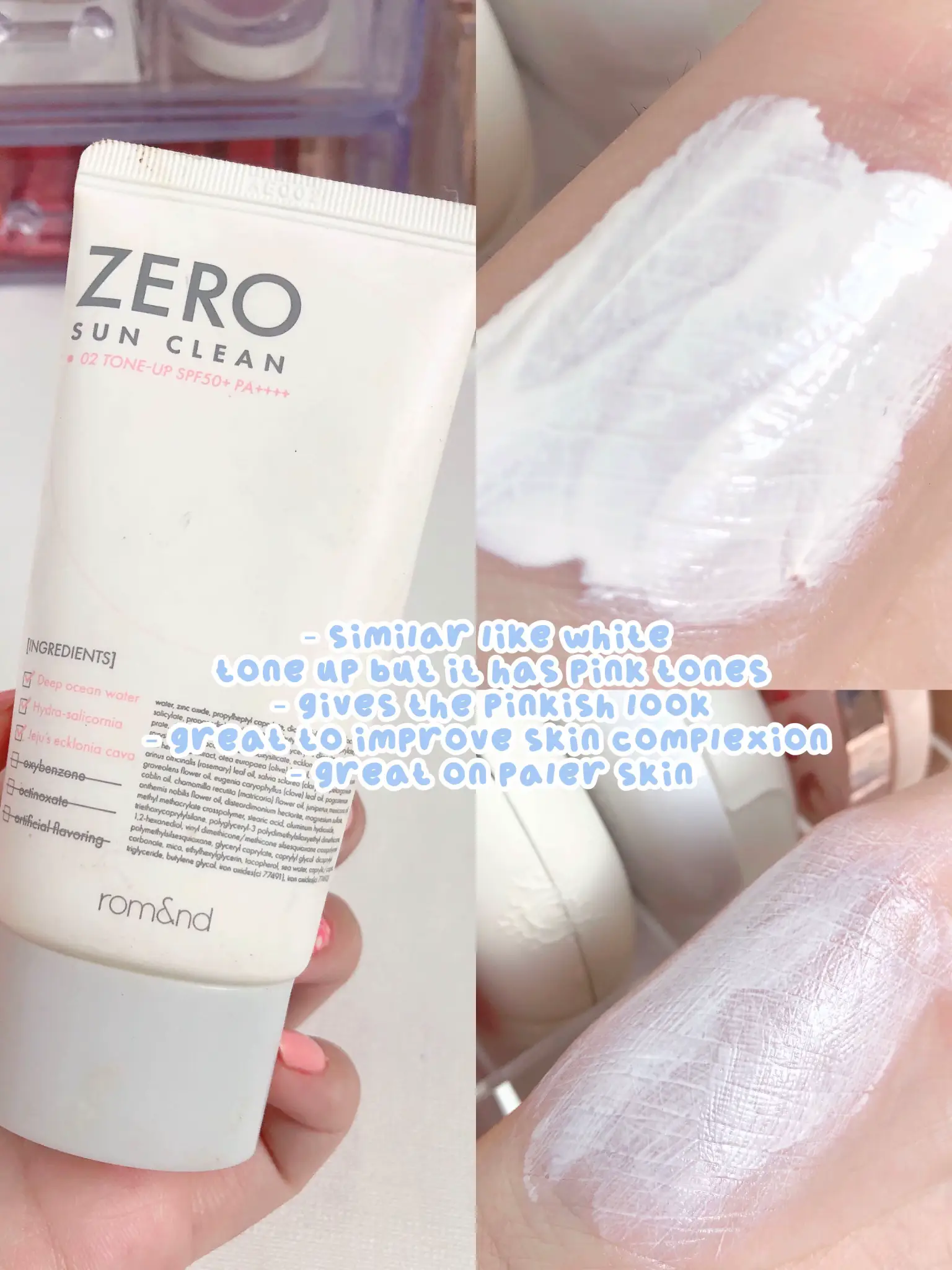 Different types of tone up sunscreen 🧴☀️ | แกลเลอรีที่โพสต์โดย Elyst 😊 ...