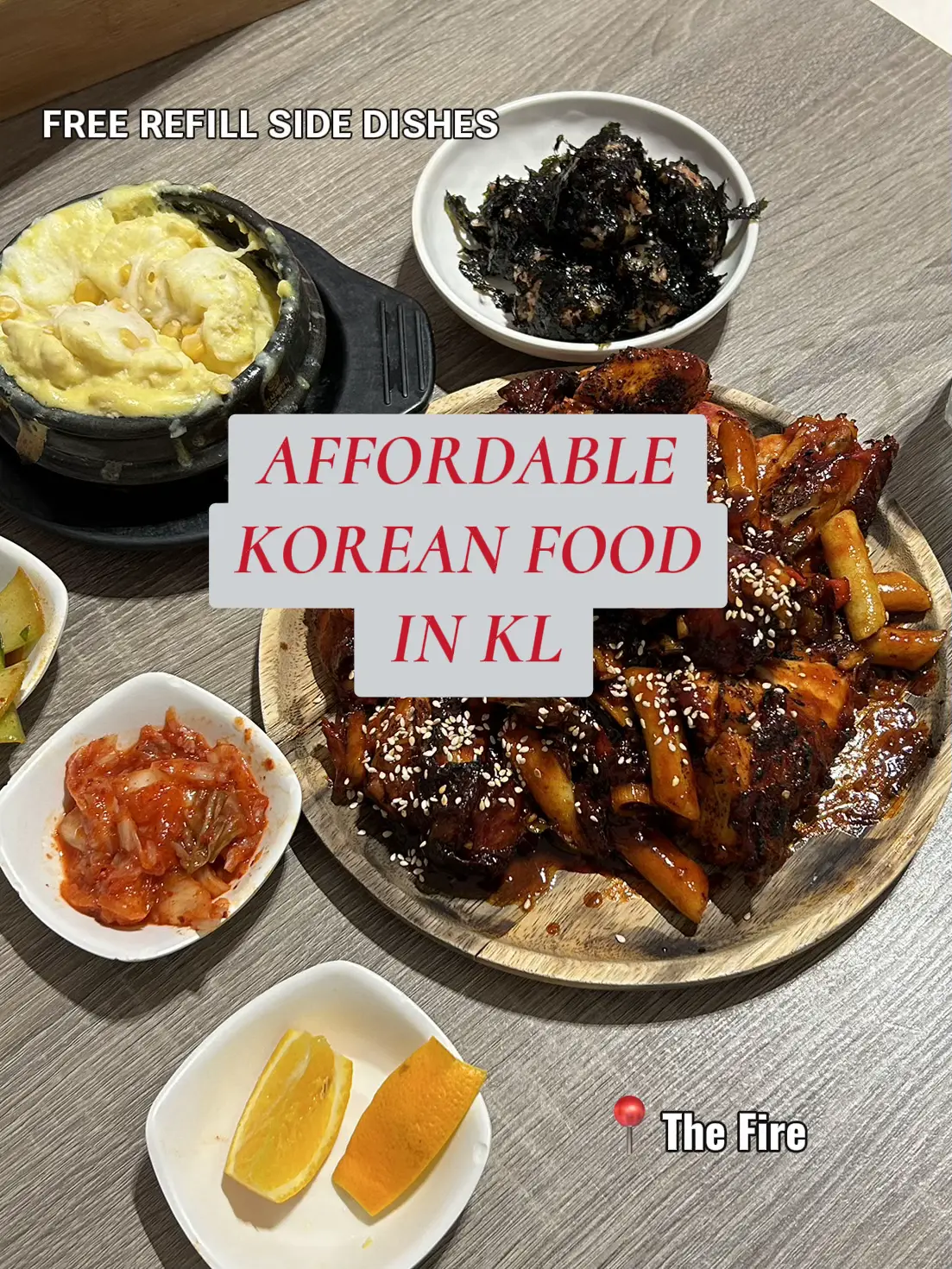 Affordable Korean Food in KL- The Fire | Galeri disiarkan oleh ...