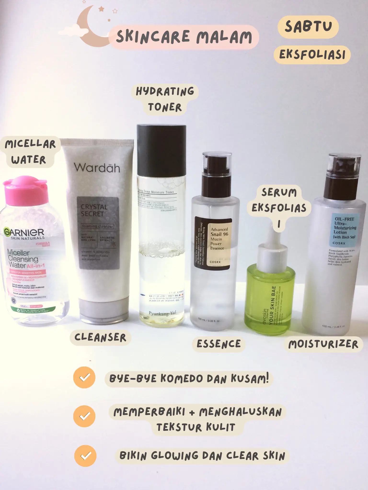 Ini dia jadwal skincare routine kulit berminyak! | Galeri disiarkan ...