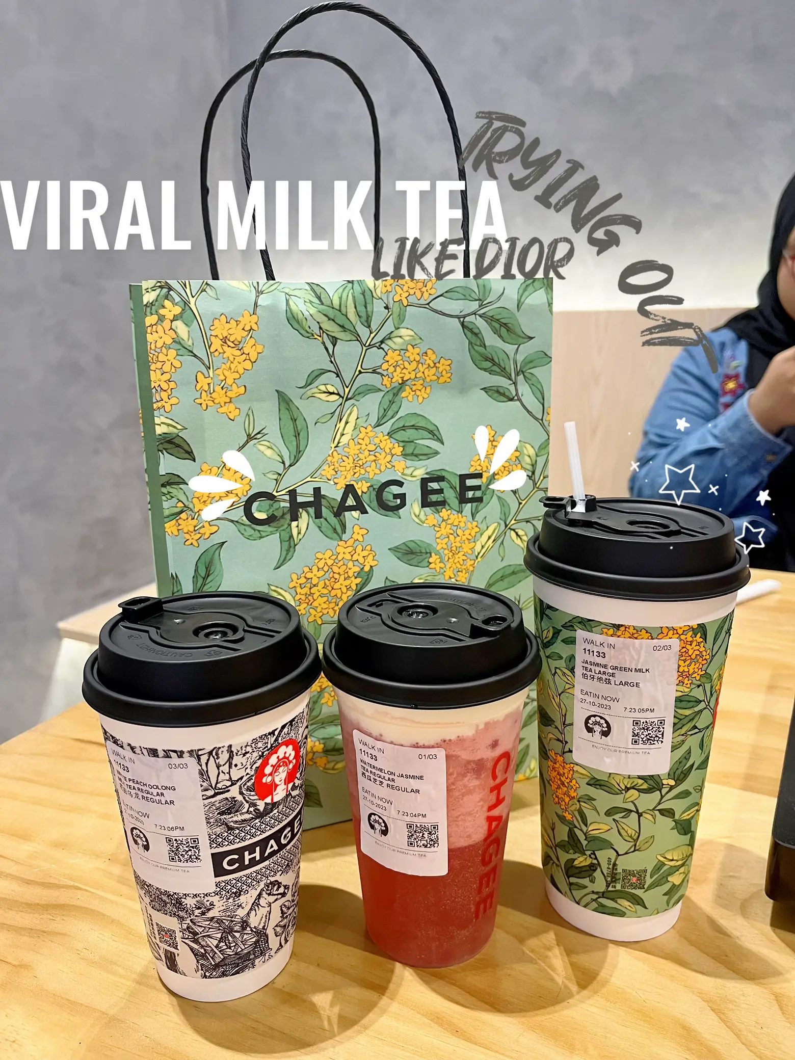 Trying Out Viral Milk Tea ‘CHAGEE’🧋 | Galeri disiarkan oleh Aida Z | Lemon8