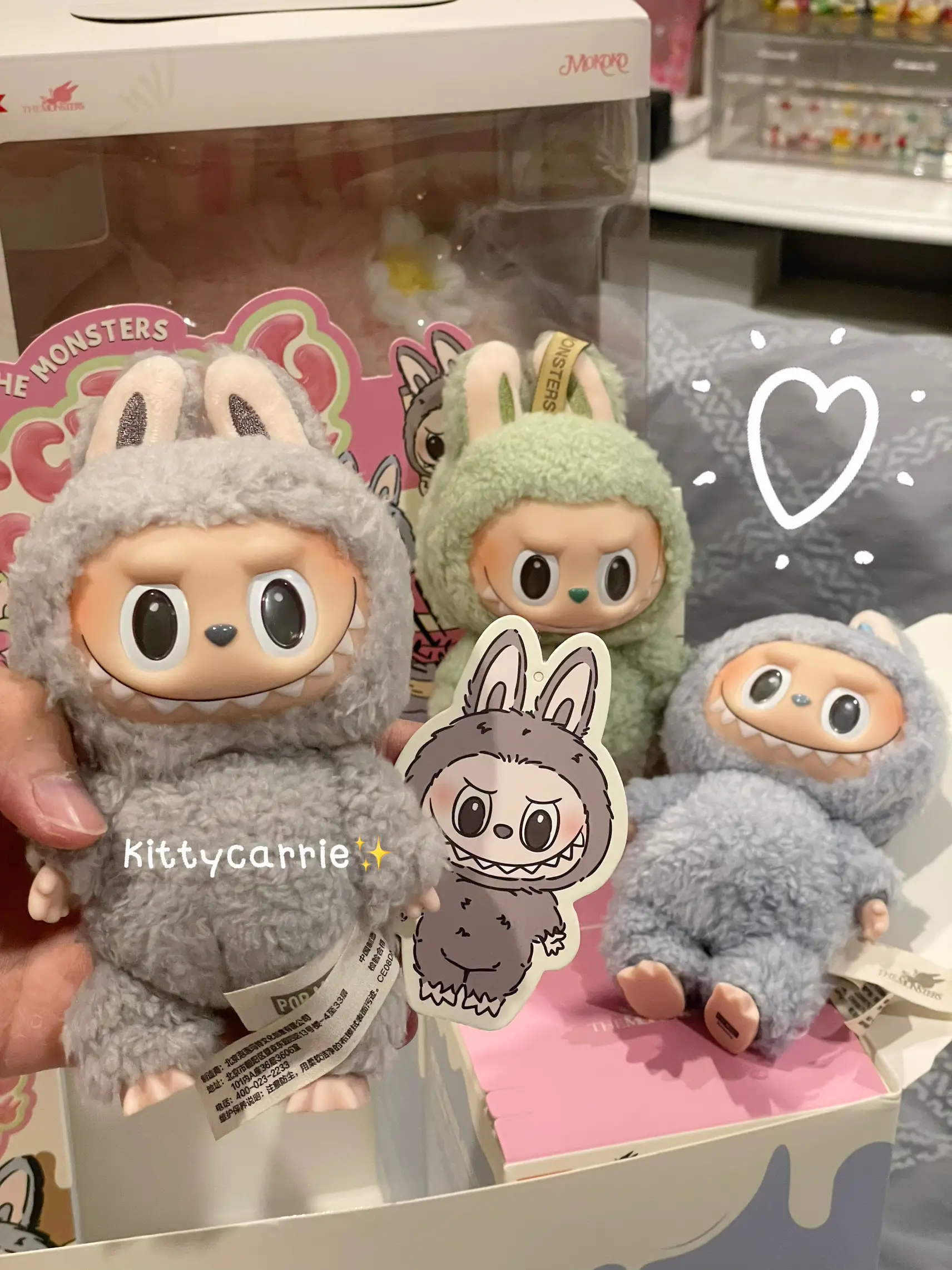 Unboxing Labubu~ 🫧🥣🍡 Exciting Macaron | แกลเลอรีที่โพสต์โดย คิตตี้ ...