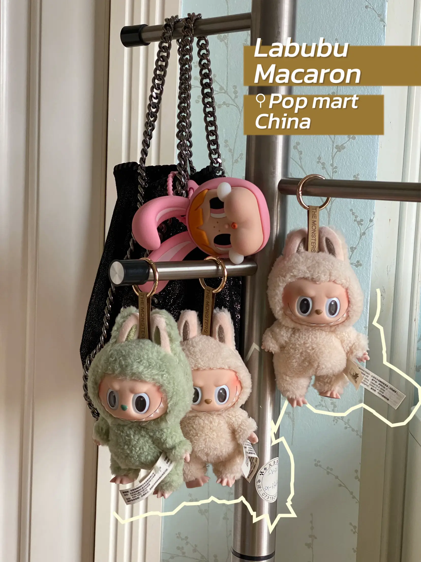 มาอวดน้อง Labubu Macaron 😍 | แกลเลอรีที่โพสต์โดย kiki | Lemon8