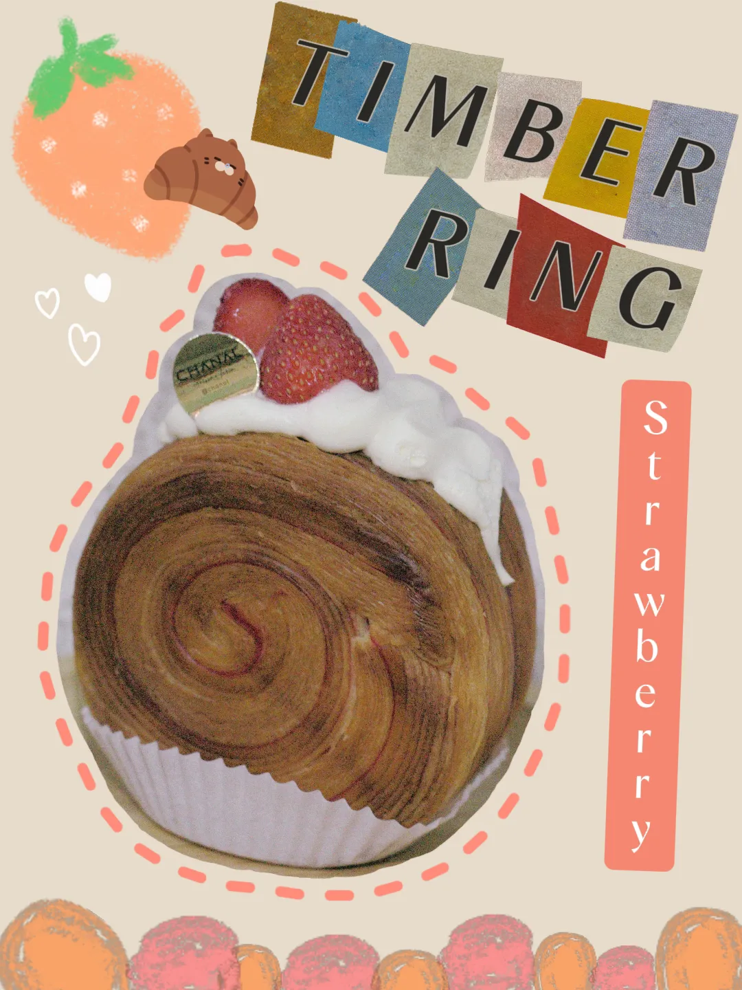 🥐 TIMBER RING ครัวซองต์ทรงกลมๆ น่ารัก น่ากิน🥰 | แกลเลอรีที่โพสต์โดย ...