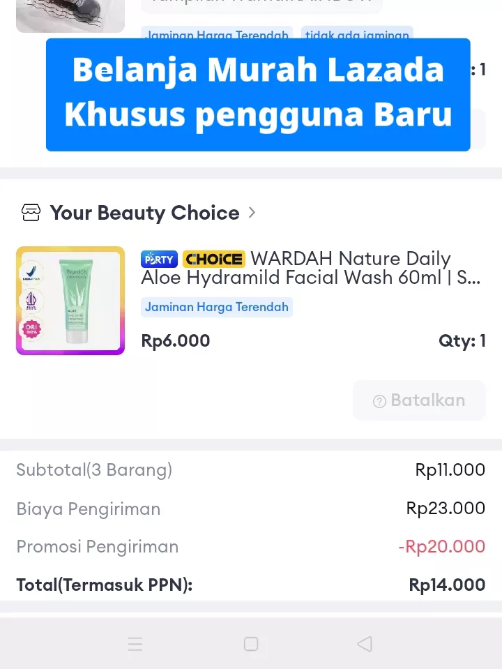 DARI HARGA 21RIBU JADI 6RIBU AJA | Galeri diposting oleh Fida NR | Lemon8