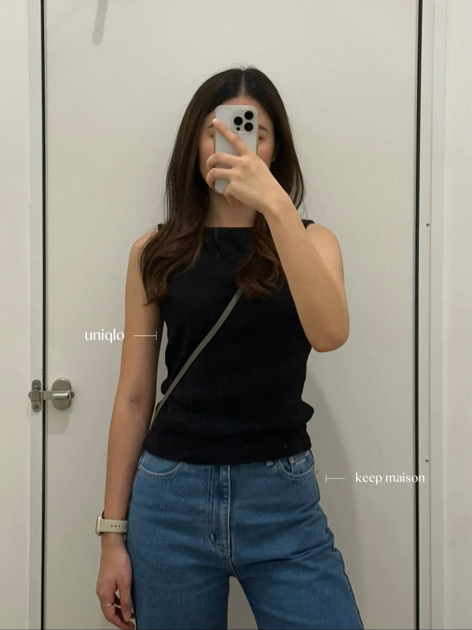 ootd in a week (monotone edition) | แกลเลอรีที่โพสต์โดย jnmayy | Lemon8