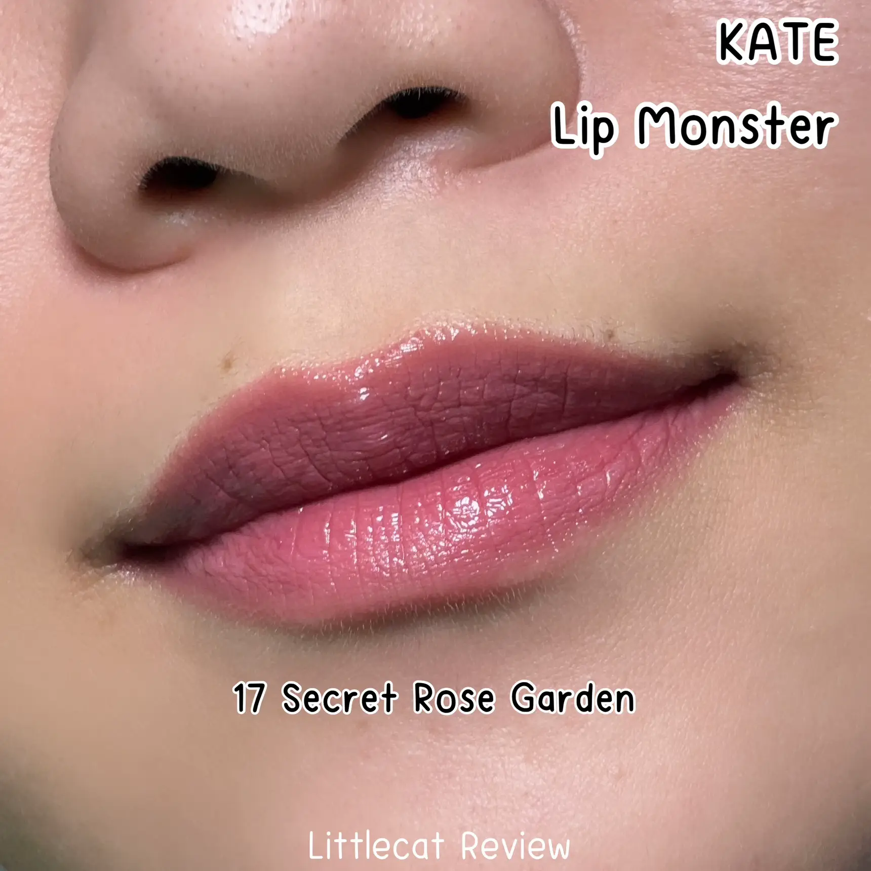 ลิปลูกรัก KATE Lip Monster ตัวเดียวเอาอยู่!💋 | แกลเลอรีที่โพสต์โดย LittlecatReview | Lemon8