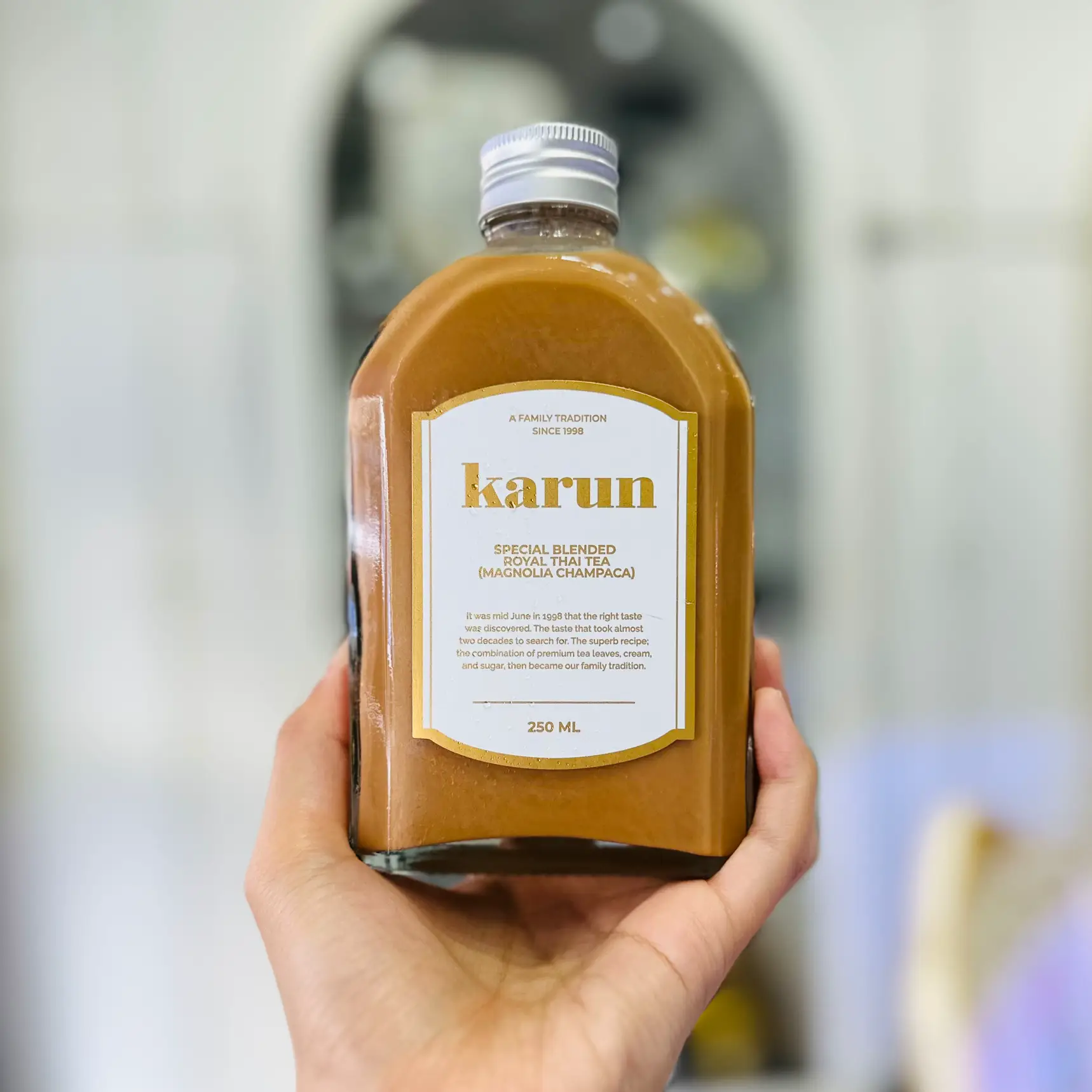 ชาเย็นกุลสตรี กลิ่นจำปา karun | แกลเลอรีที่โพสต์โดย summerma | Lemon8