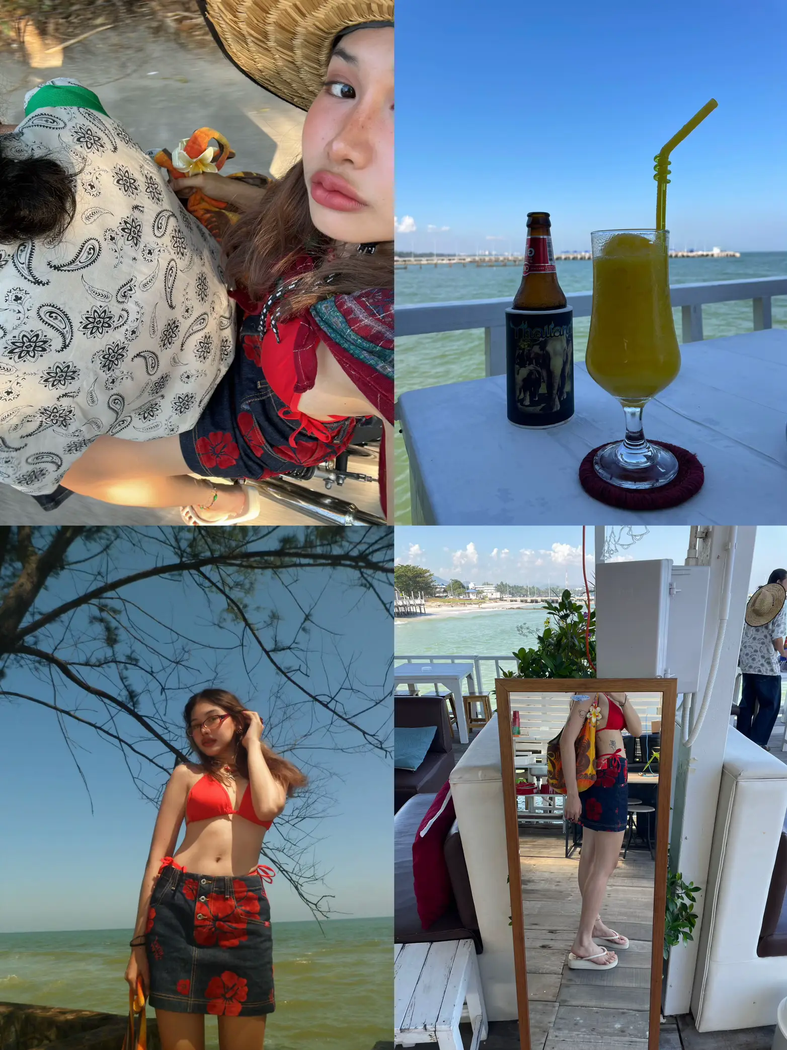 ทะเลหัวหินถ่ายยังไงดีน้าาา🏄🏼‍♀️🌊 | แกลเลอรีที่โพสต์โดย Minniee🪤 | Lemon8