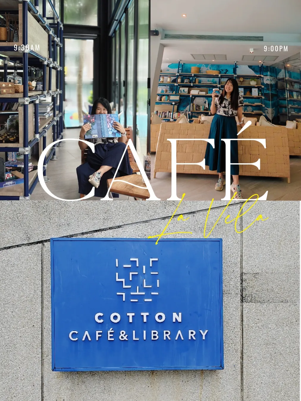 Cotton Cafe & Library @ลาเวล่า เขาหลัก ☕📸 | แกลเลอรีที่โพสต์โดย เที่ยว ...