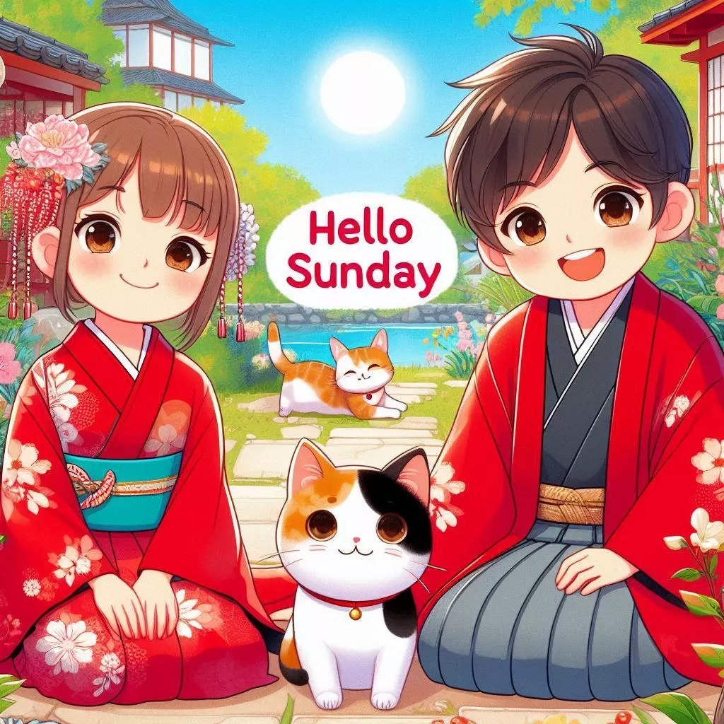 แจกรูปการ์ตูน ญี่ปุ่น ️ Hello Sunday ️ | แกลเลอรีที่โพสต์โดย sukanya kulpakt | Lemon8