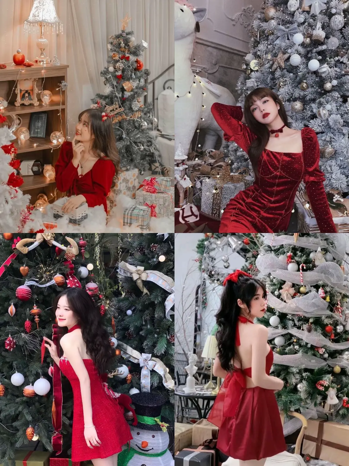 Merry x'mas 🎄ไอเดียแต่งตัว & ท่าโพส | แกลเลอรีที่โพสต์โดย Dapzthana. | Lemon8