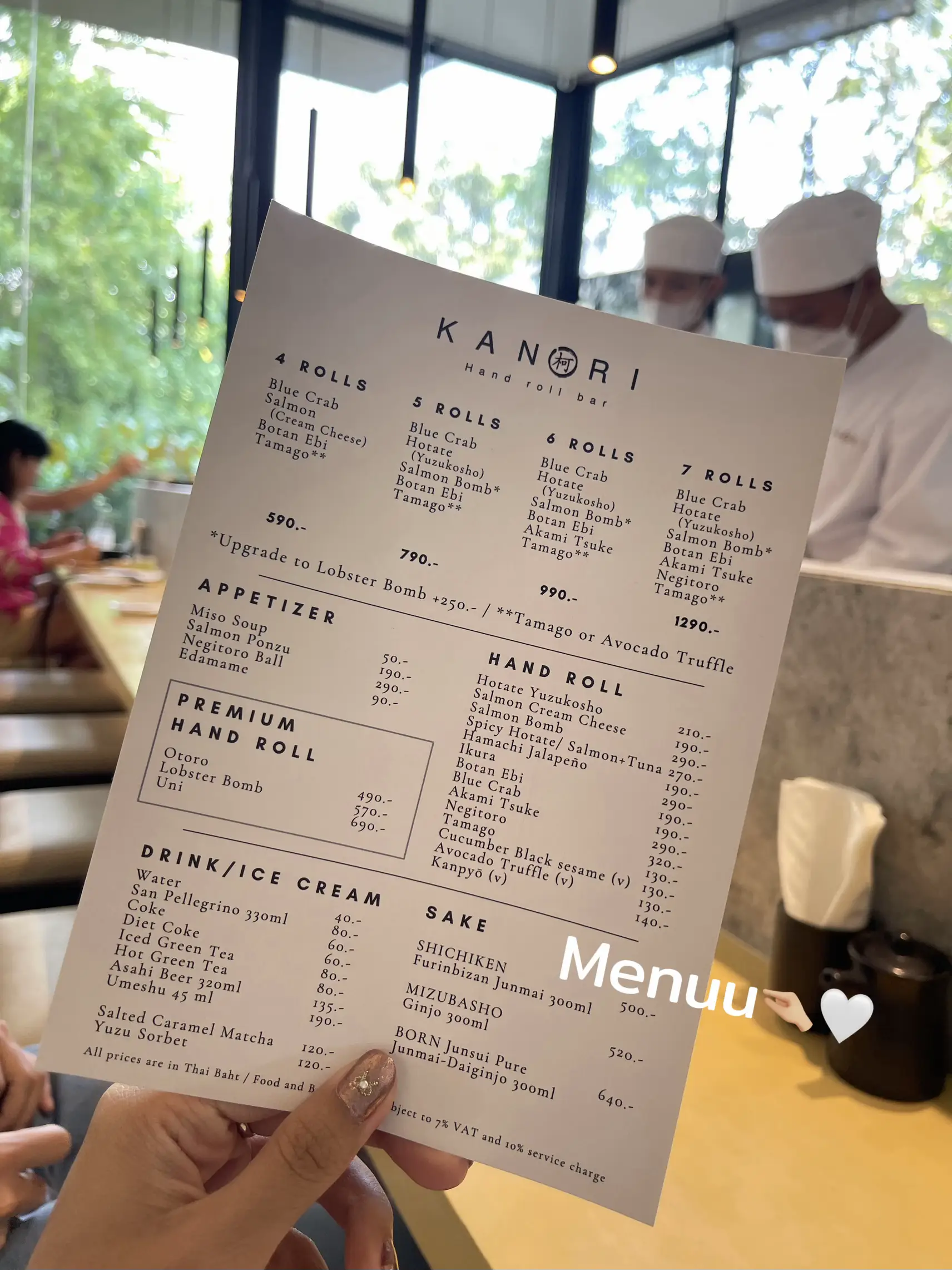 Kanori hand roll (790+ แฮนด์โรลมีราคานี้จริงหรอ⁉️) | แกลเลอรีที่โพสต์โดย ตามเมมาา | Lemon8