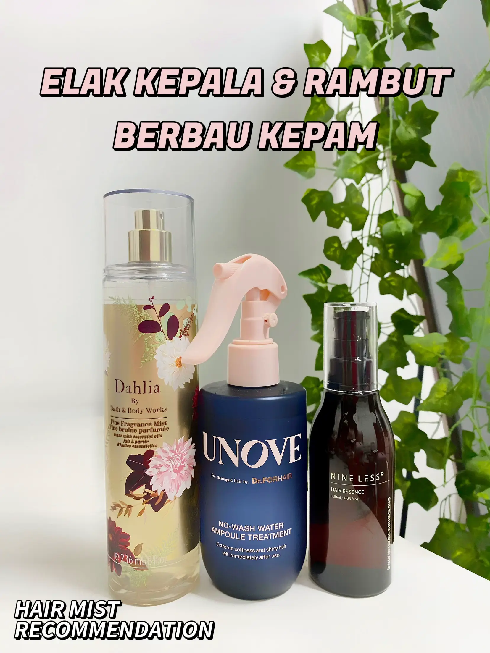 ELAK RAMBUT KEPAM DENGAN HAIR MIST NI! 👀🤞🏼 | Galeri disiarkan oleh Ayza ...